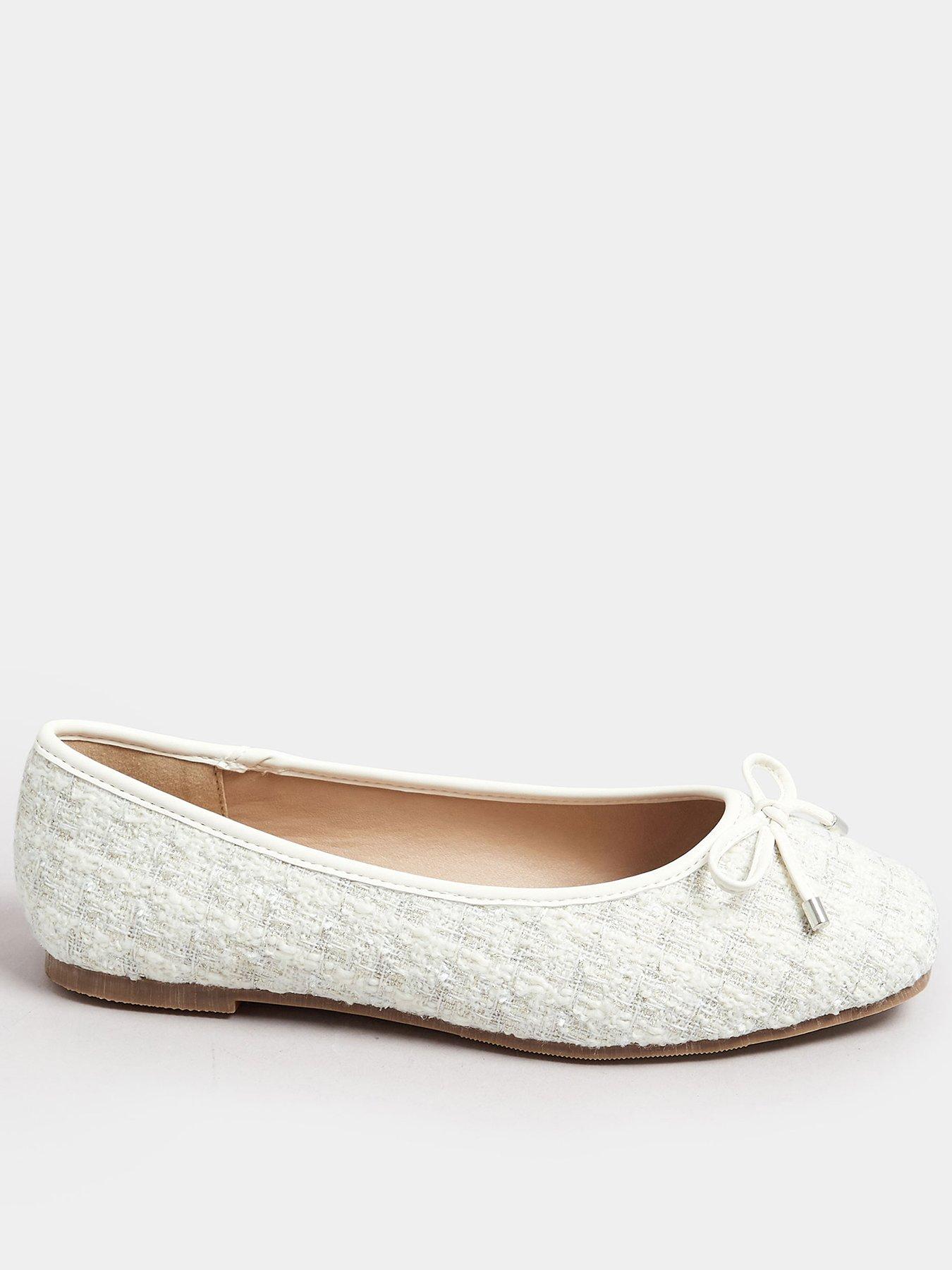 Long Tall Sally Boucle Ballet Pump | Very