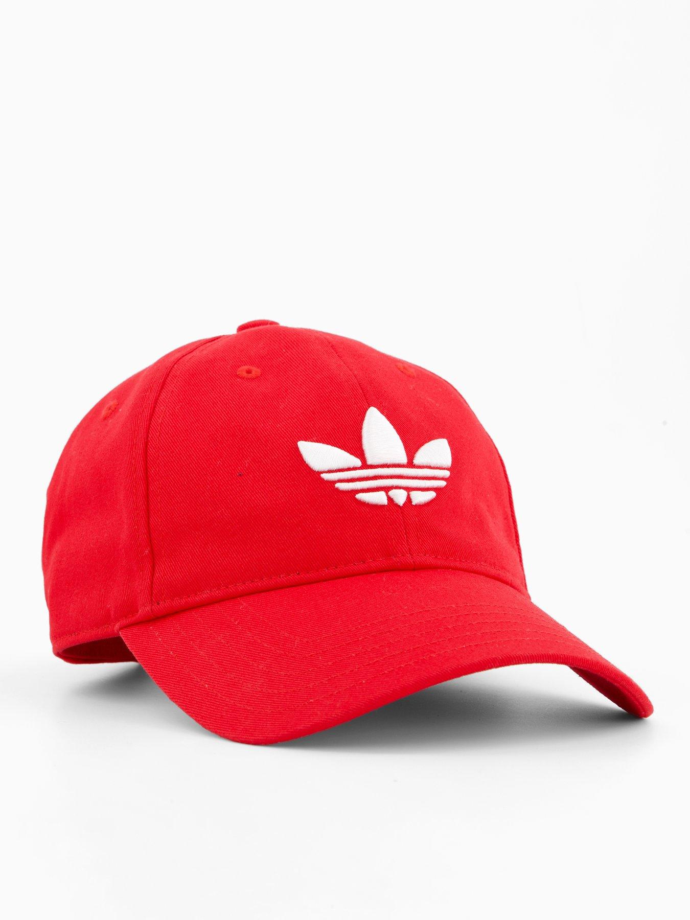 adidas Originals Unisex Baseball Cap - Red | Very
