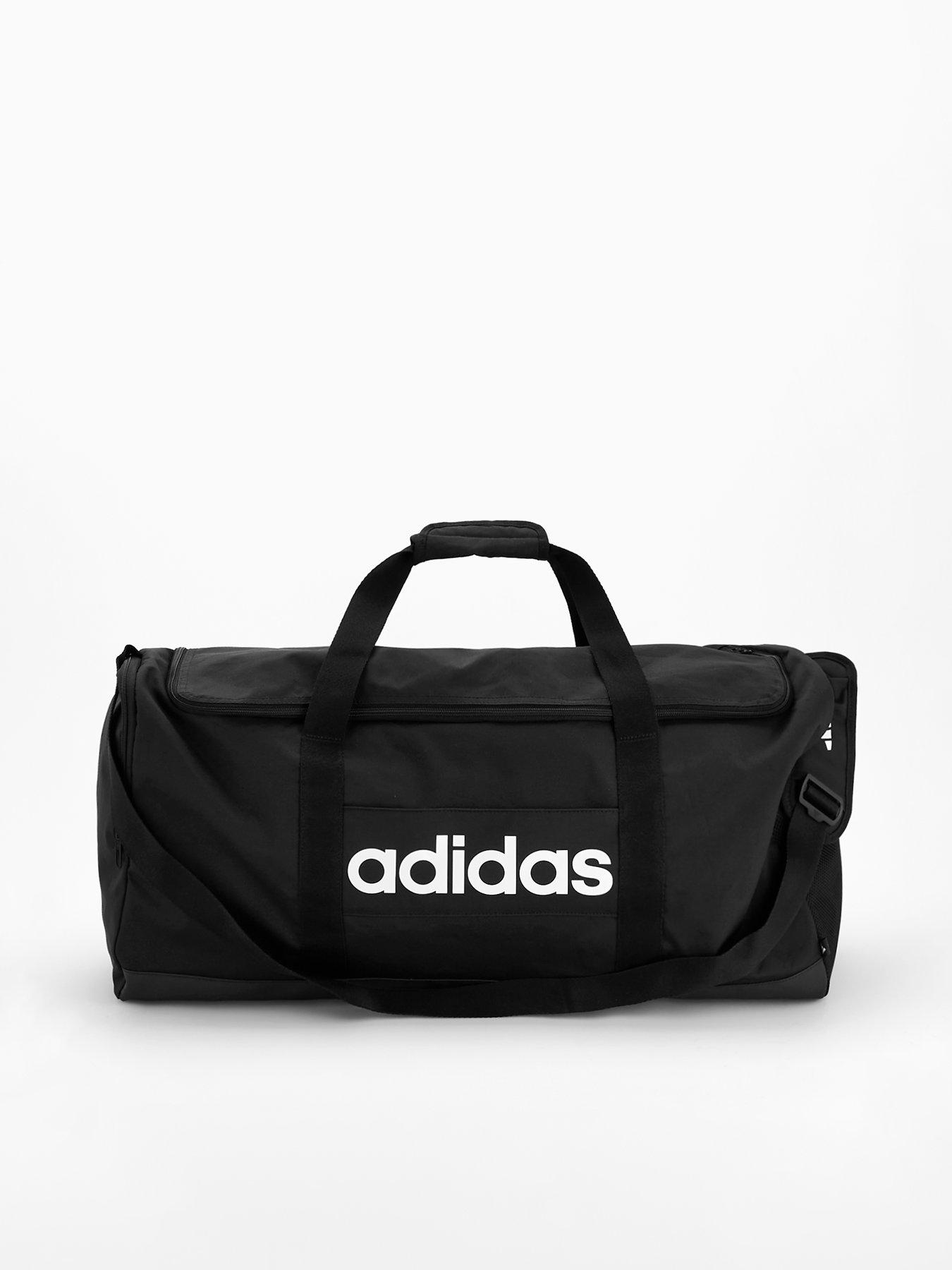 adidas Sportswear Men's Large Linear Duffle Bag - Black | Very