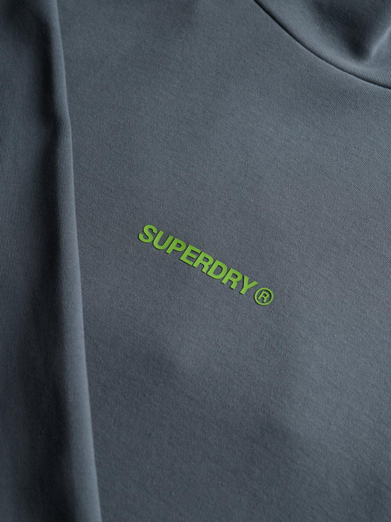 Superdry Code Tech Logo Hoodie - Blue | Very