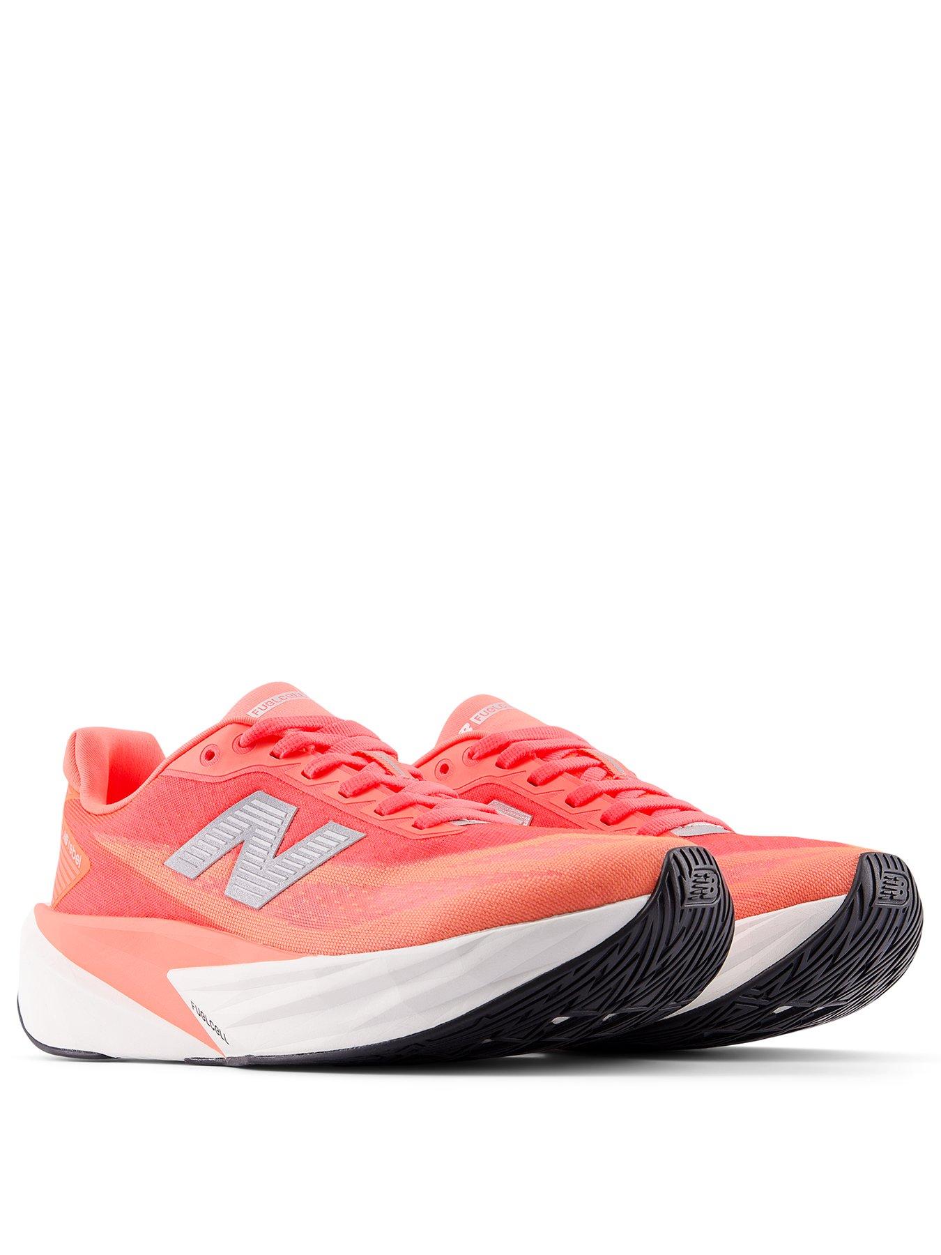 New Balance Womens Running Fuelcell Rebel V5 Trainers - Red | Very