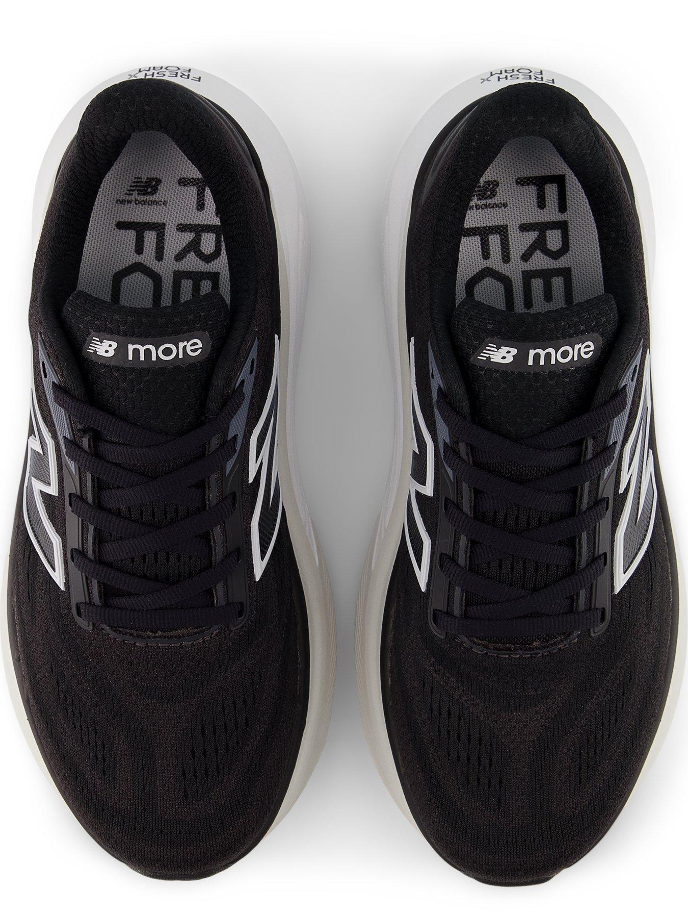 New Balance Womens Running Fresh Foam X More V6 Trainers - Black | Very