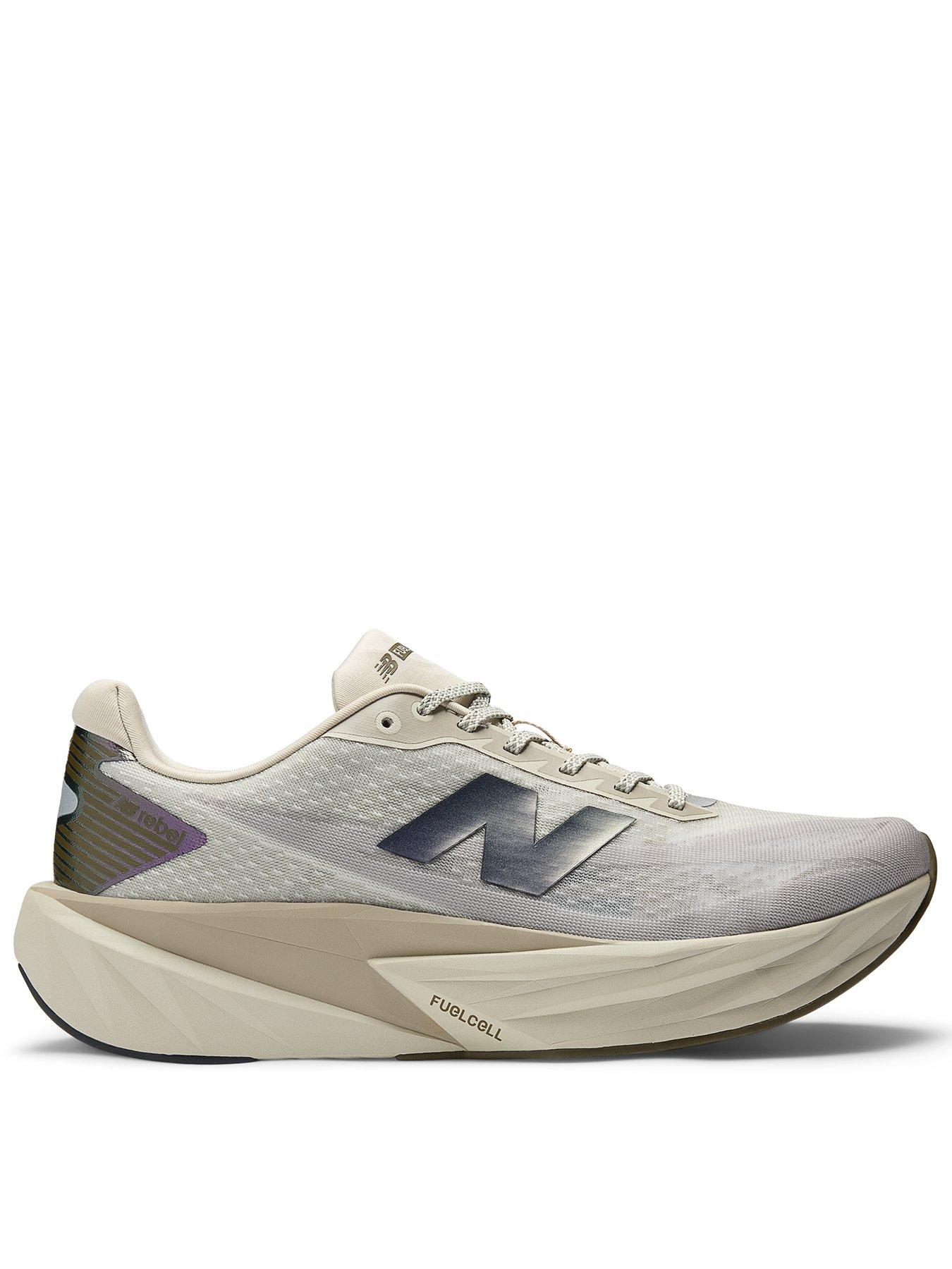 New Balance Mens Running Fuelcell Rebel V5 Trainers - Grey | Very