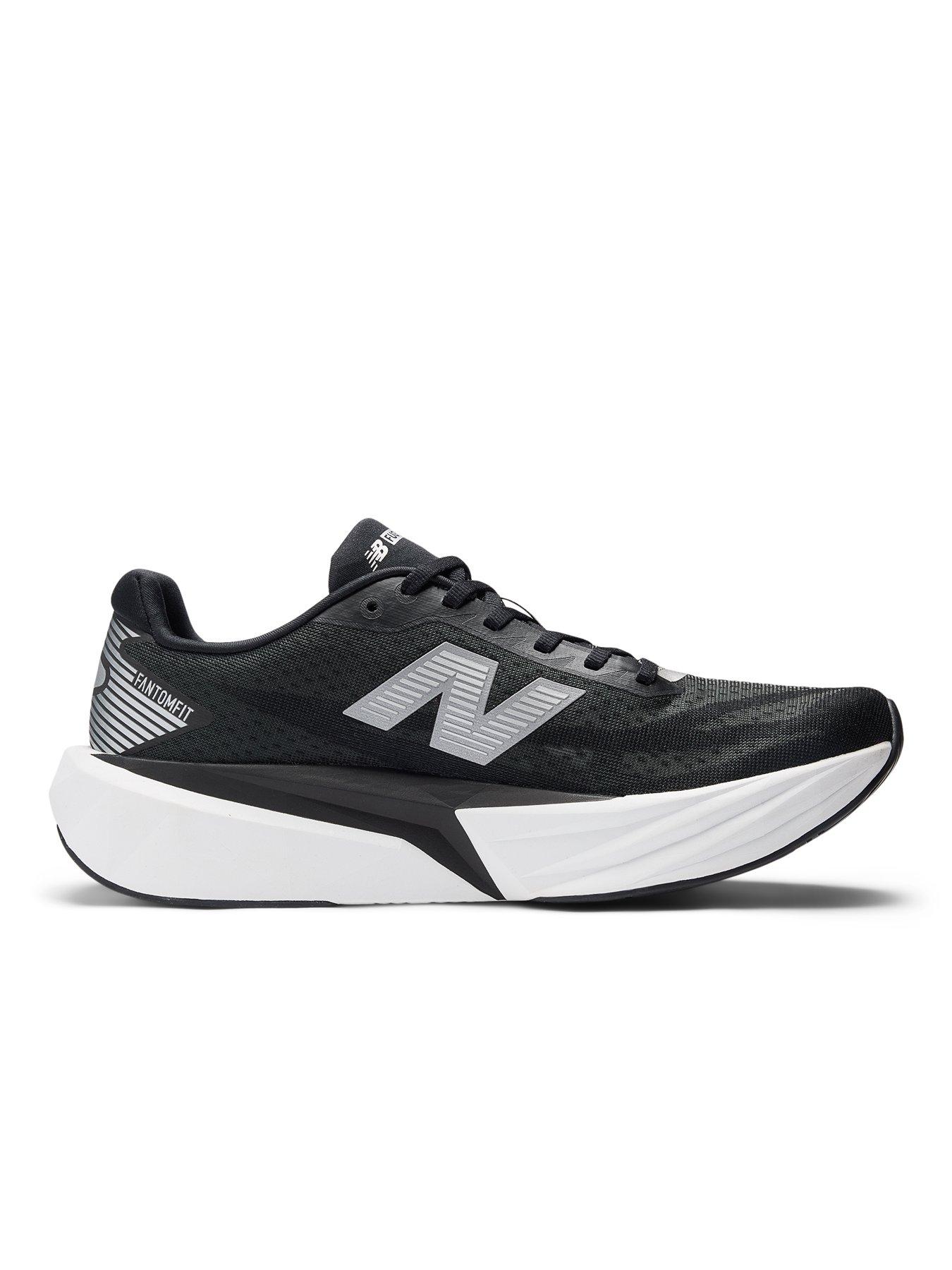 New Balance Mens Running Fuelcell Rebel V5 Trainers - Black | Very