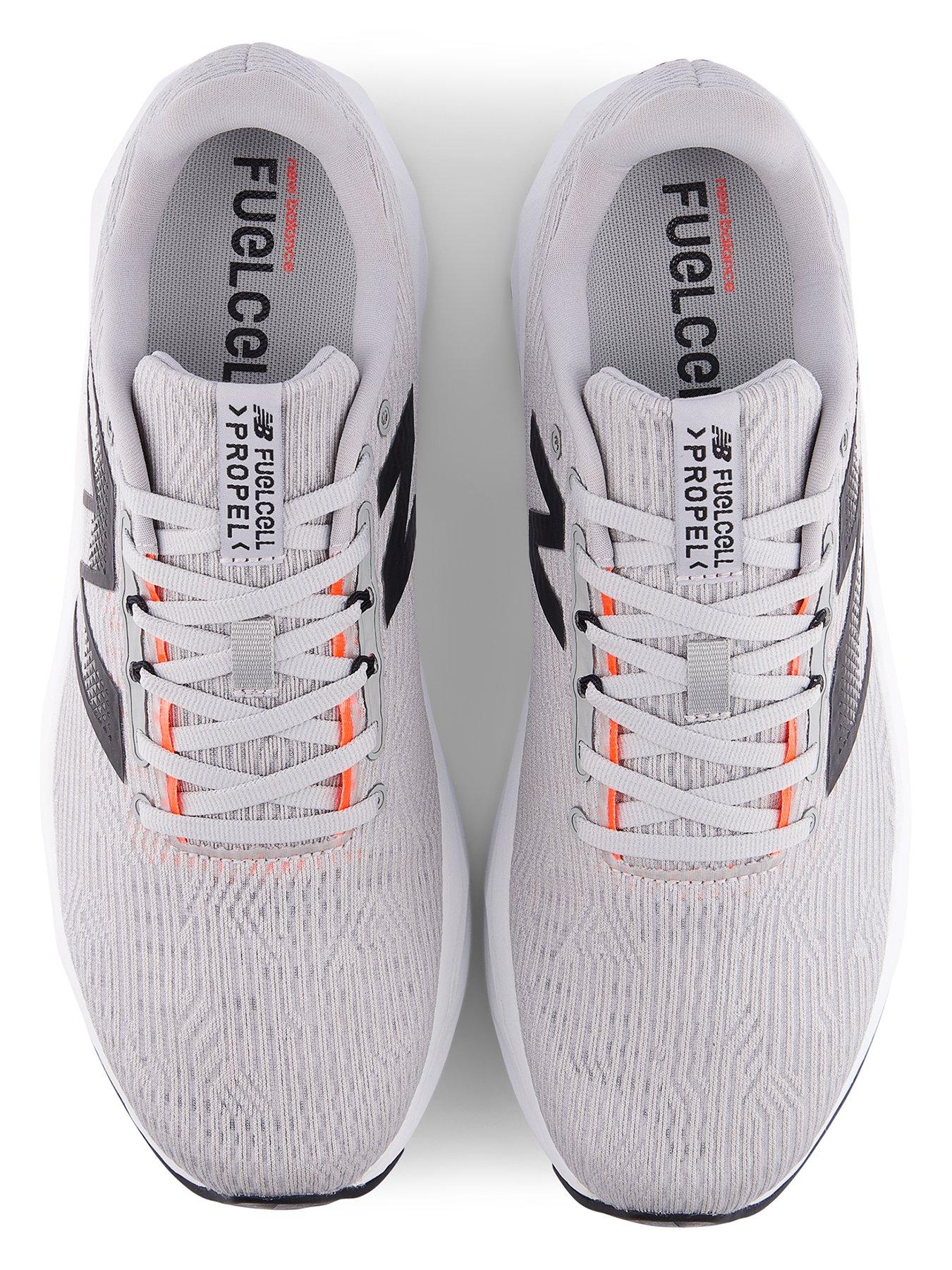 New Balance Mens Running Fuelcell Propel V5 Trainers - Grey | Very
