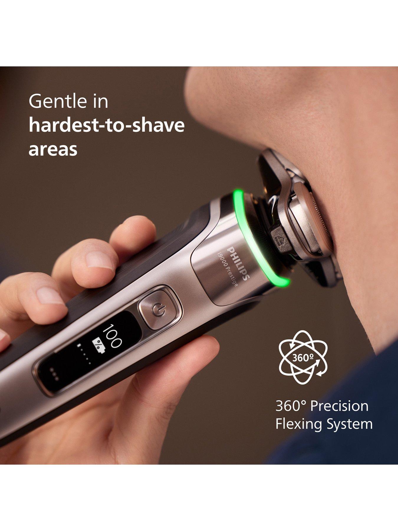 Philips Shaver i9000 Prestige, XP9202/10, Wet & Dry Electric Shaver ...