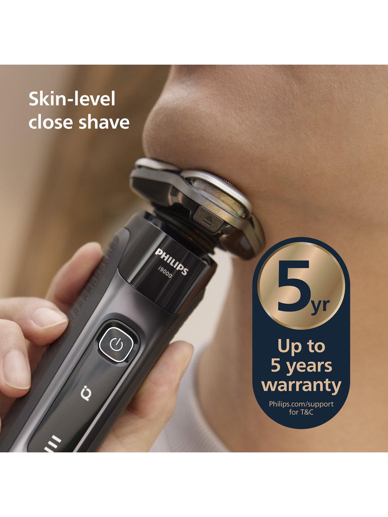 Philips Shaver i9000, X9000/30, Wet & Dry Electric Shaver, With Skin IQ ...