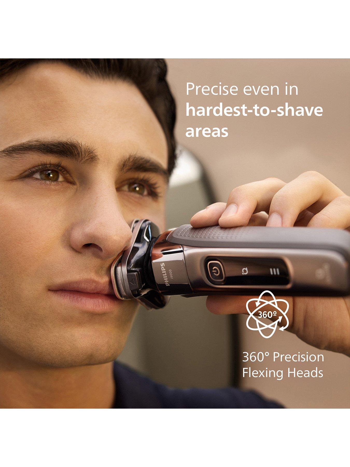 Philips Shaver i9000, X9000/30, Wet & Dry Electric Shaver, With Skin IQ ...