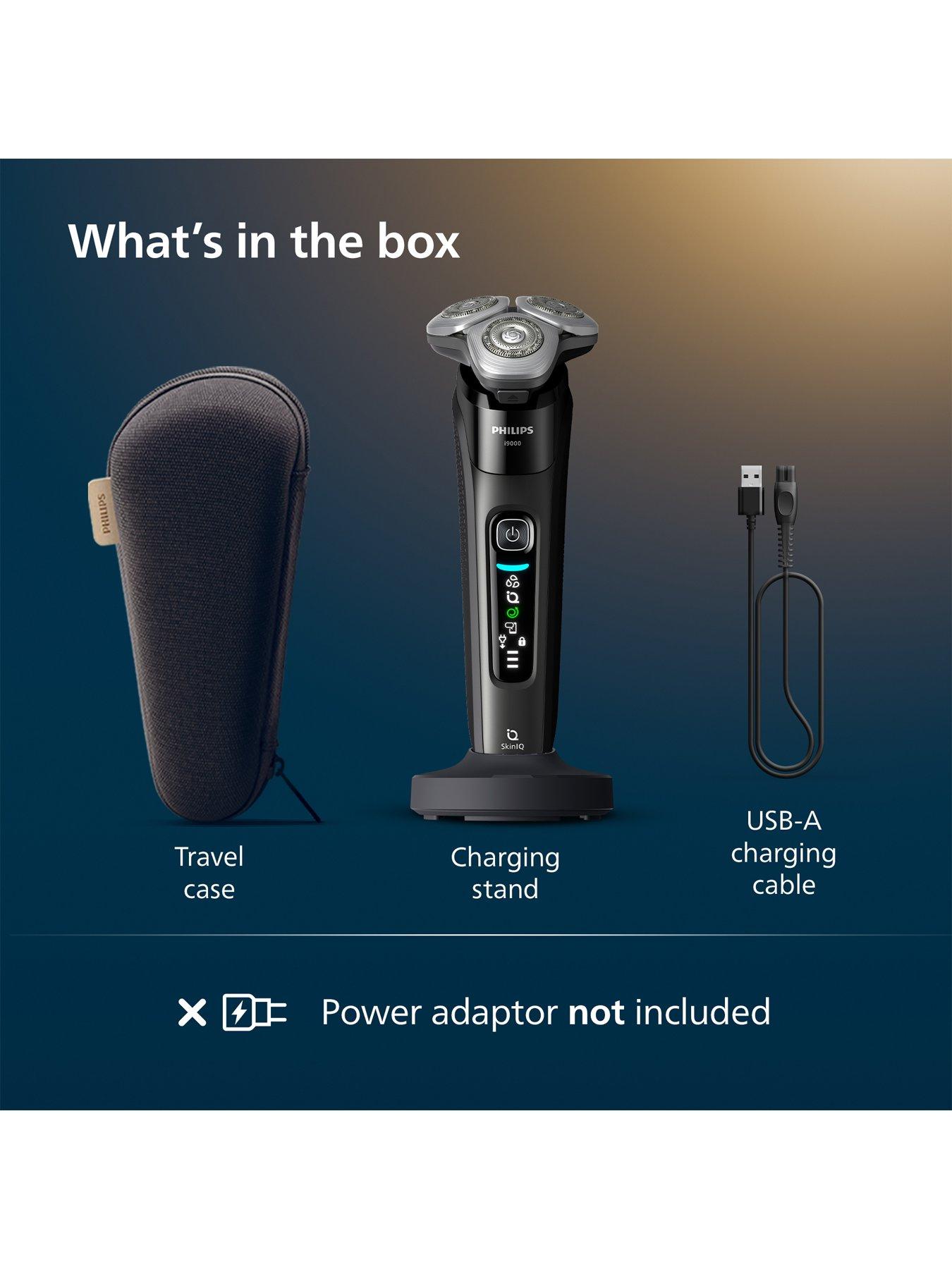 Philips Shaver i9000, X9000/30, Wet & Dry Electric Shaver, With Skin IQ ...