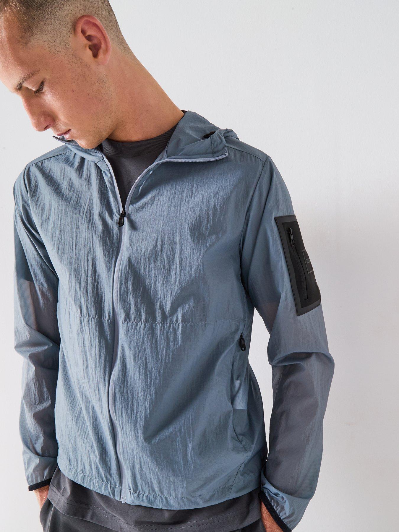 BOSS Airynix Jacket Lightweight Jacket - Light Grey | Very