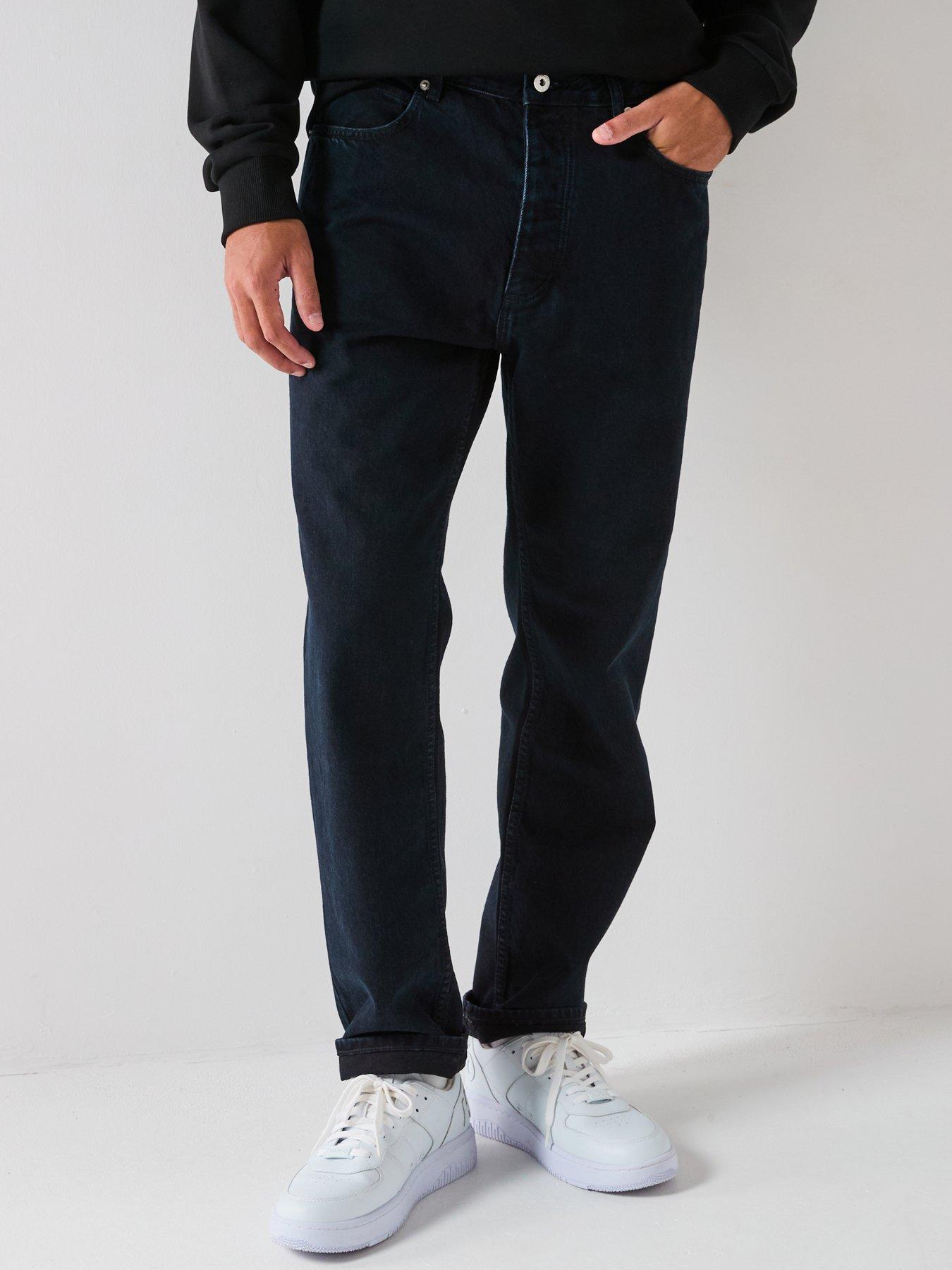 HUGO Blue Jonah Regular Fit Jeans - Dark Blue | Very
