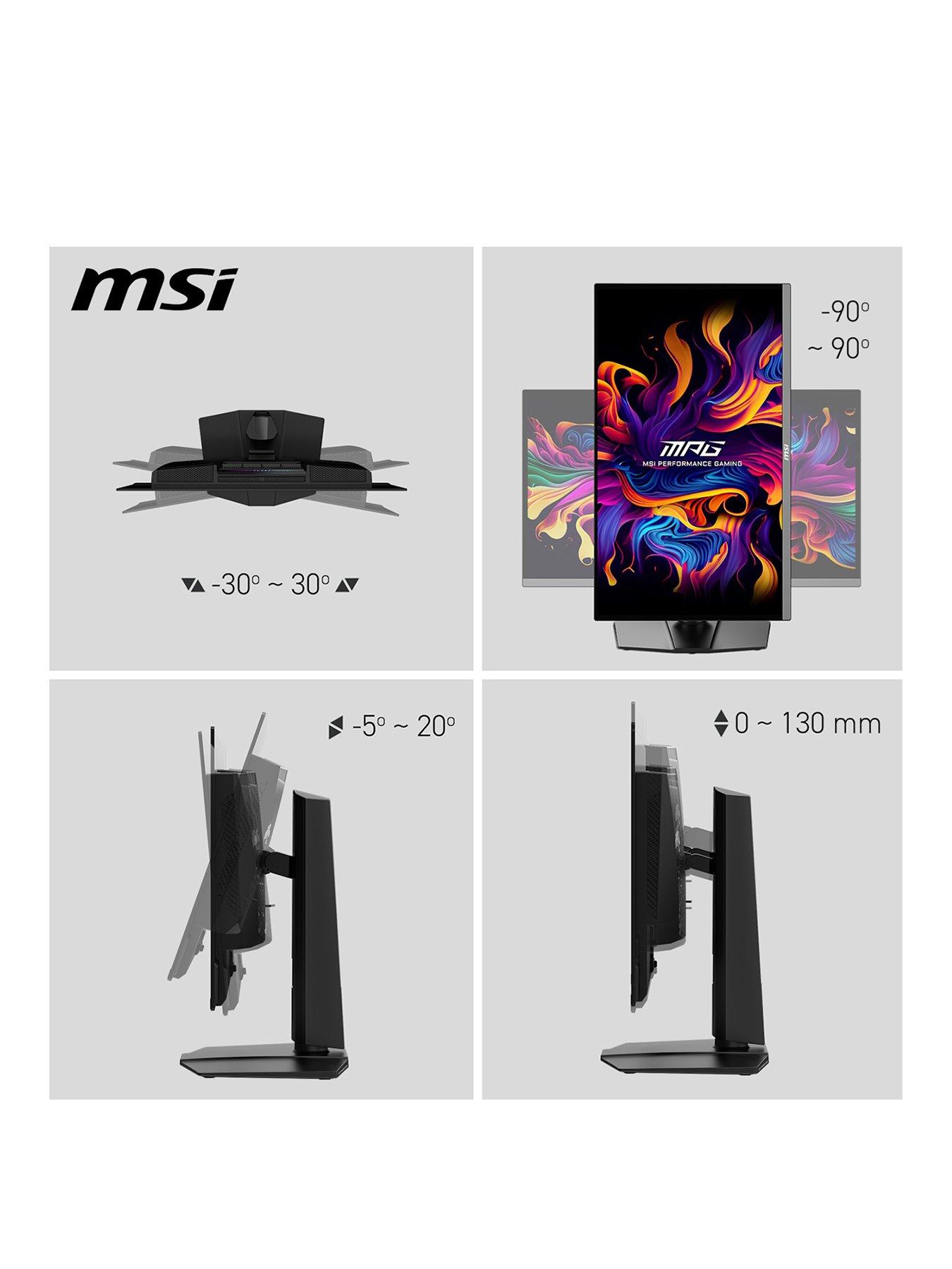 MSI MPG 272URX QD-OLED 27-inch, 4K UHD, 240Hz, 0.03ms, Adaptive Sync ...