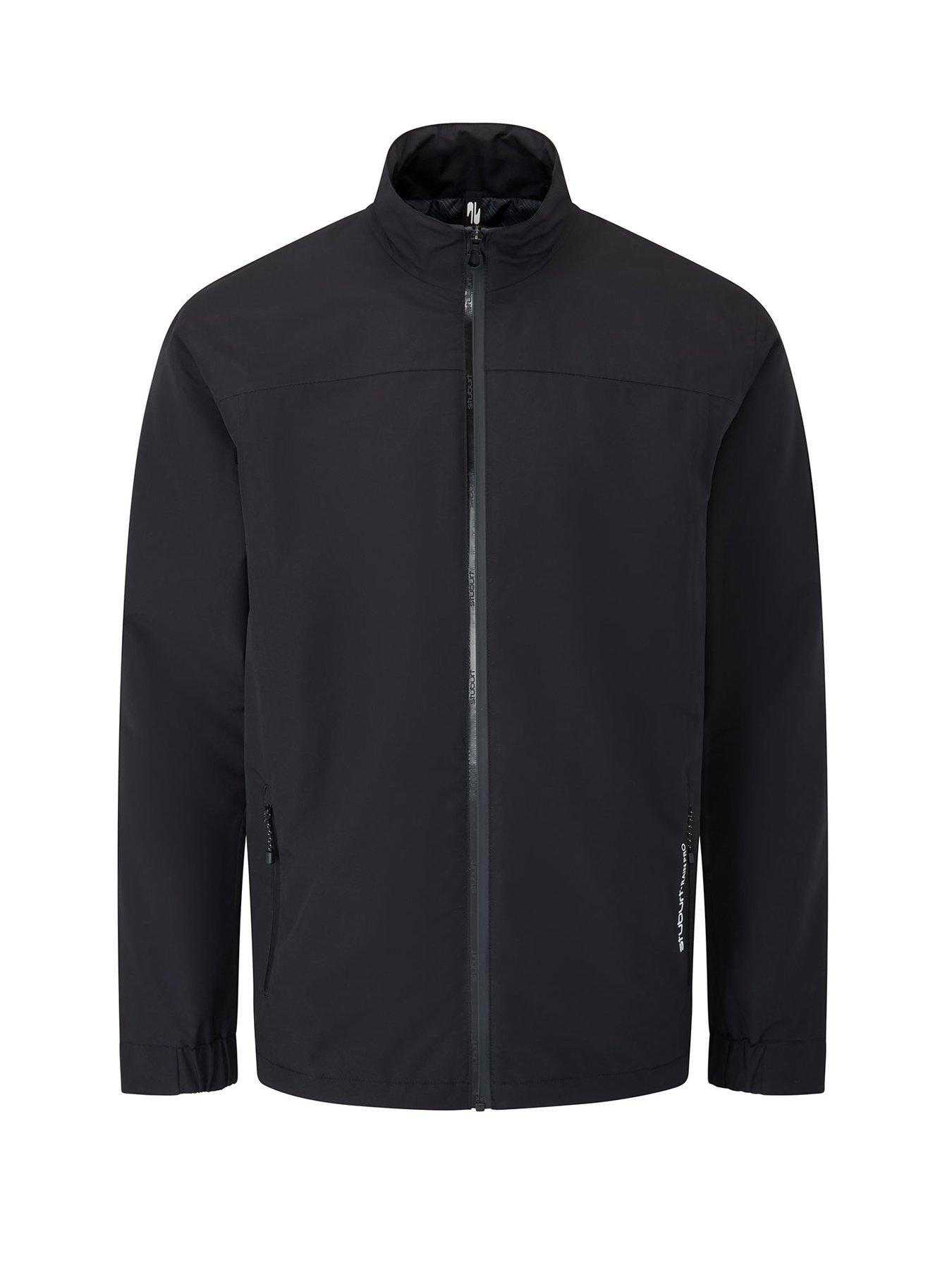 Stuburt Mens Golf Kingfisher Waterproof Jacket - Black | Very