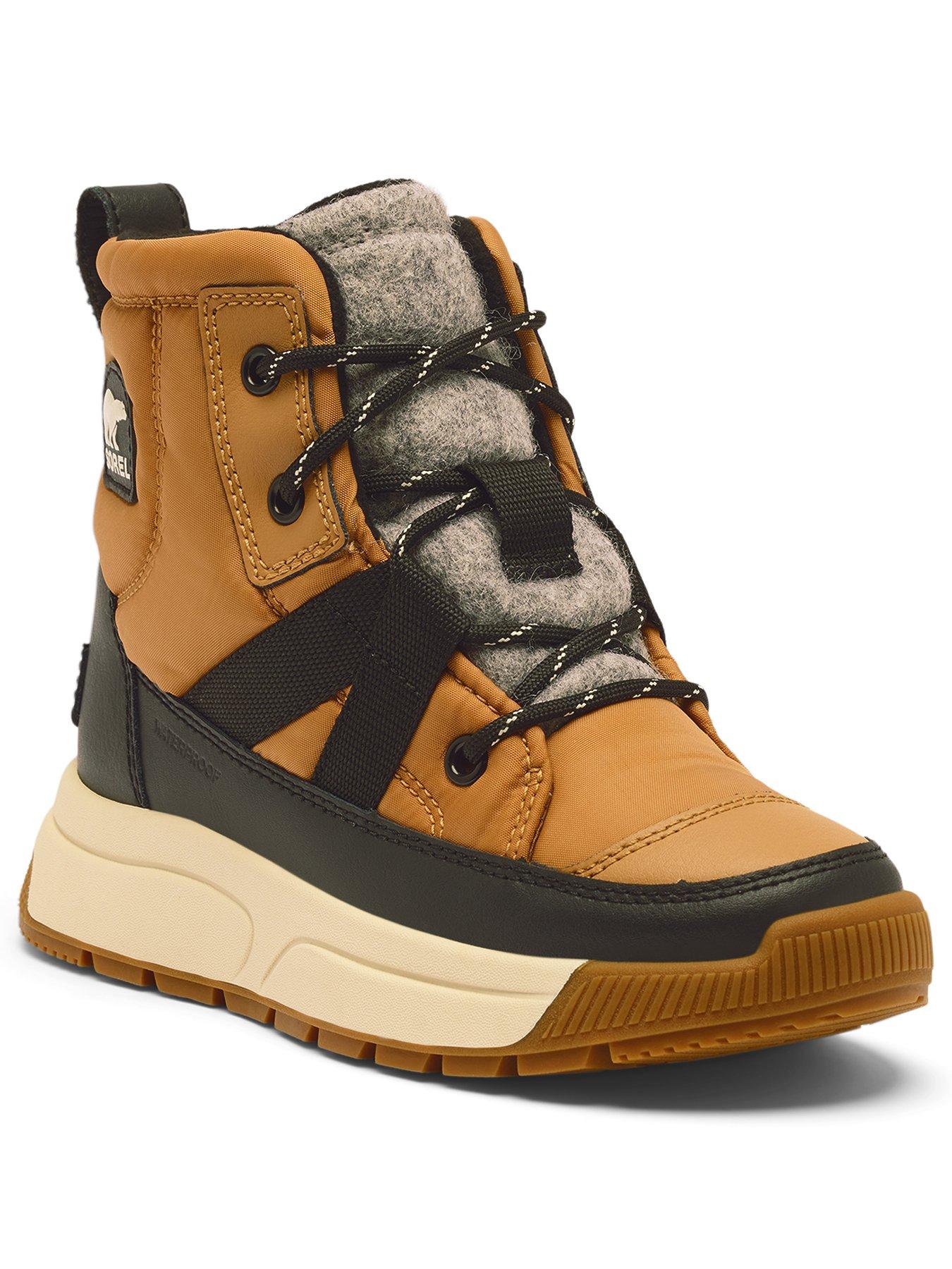SOREL Kids Youth WHITNEY Waterproof Snow Boots - Light Brown | Very