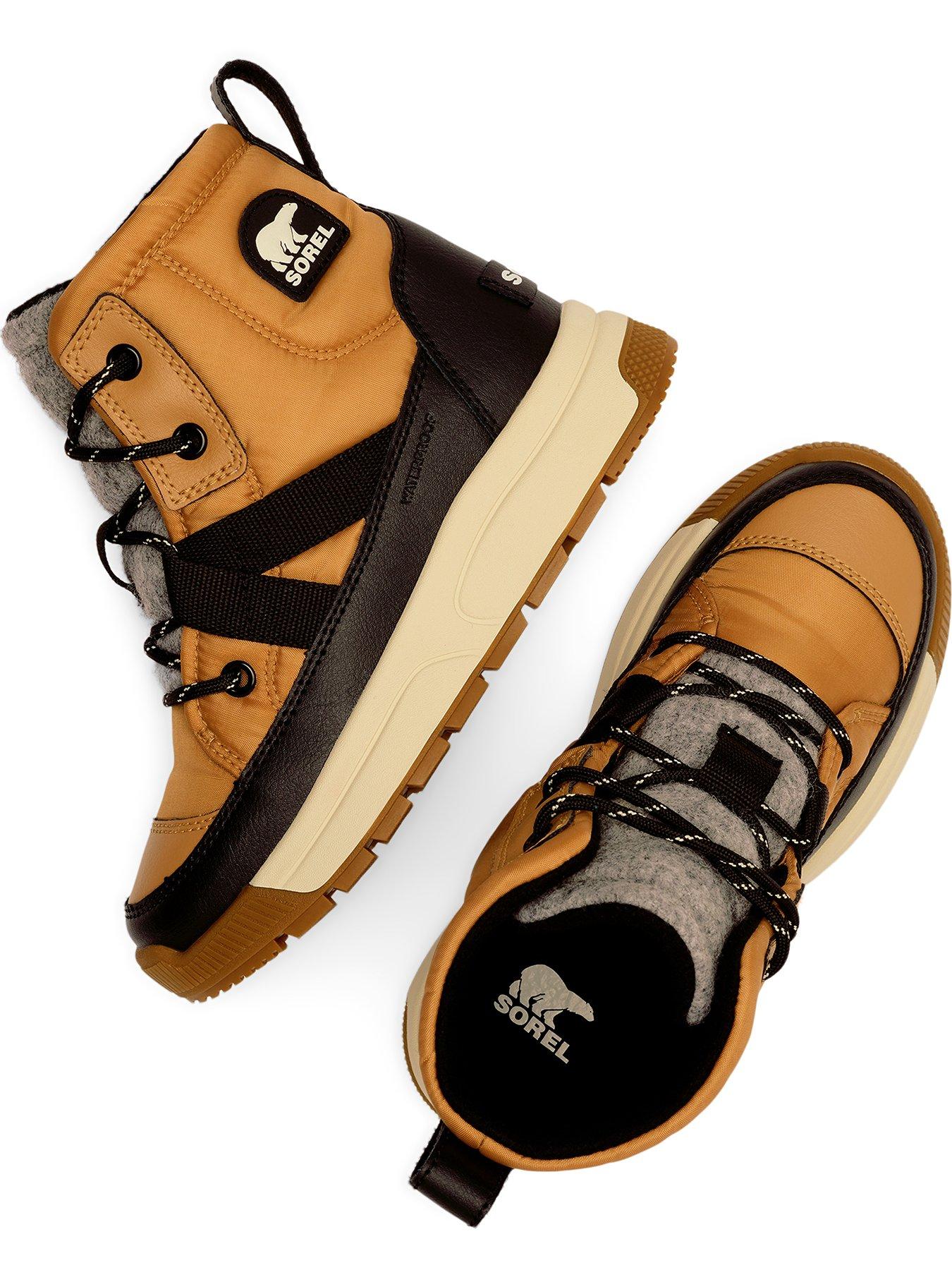 SOREL Kids Youth WHITNEY Waterproof Snow Boots - Light Brown | Very