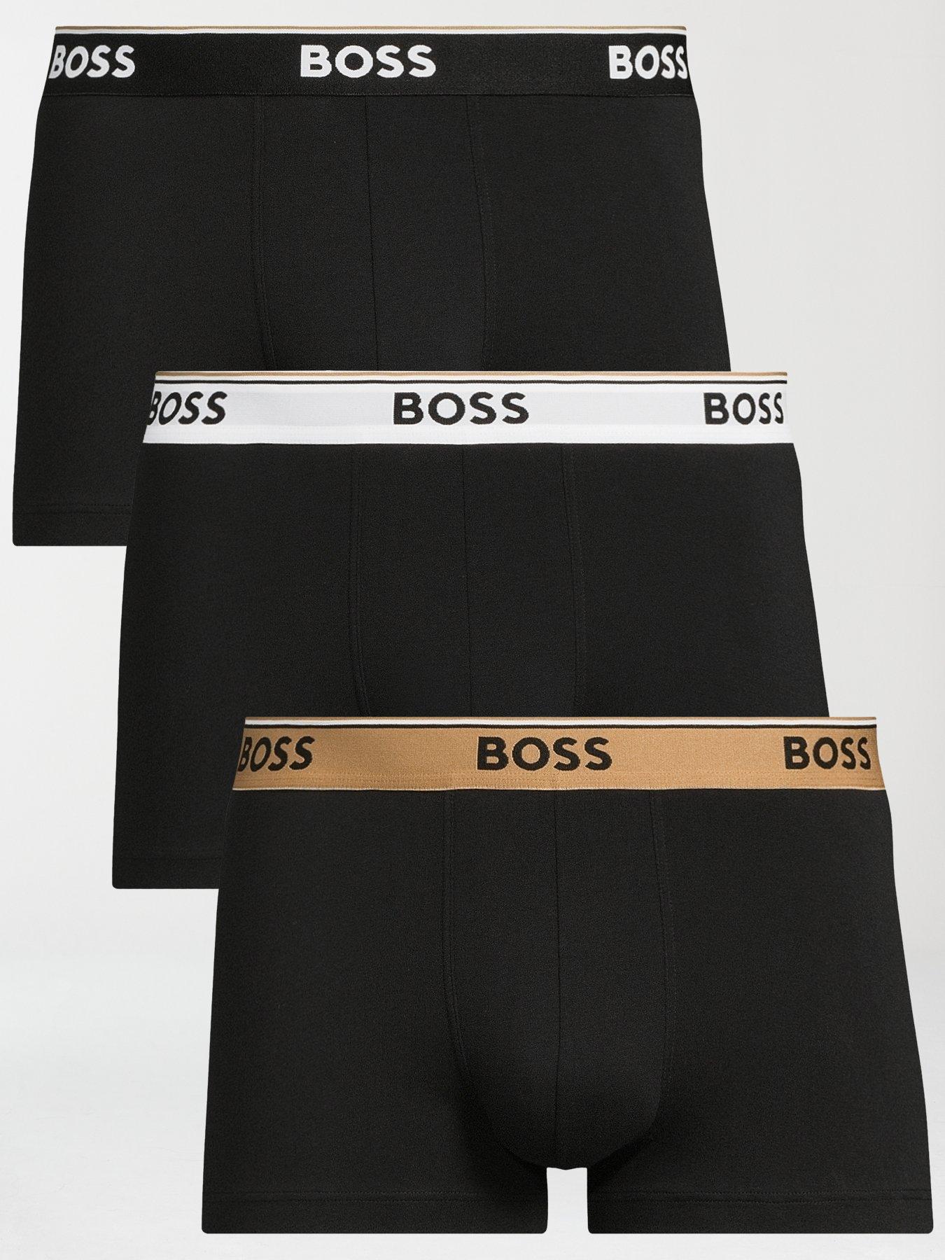 BOSS 3 Pack Power Trunks - Black | Very