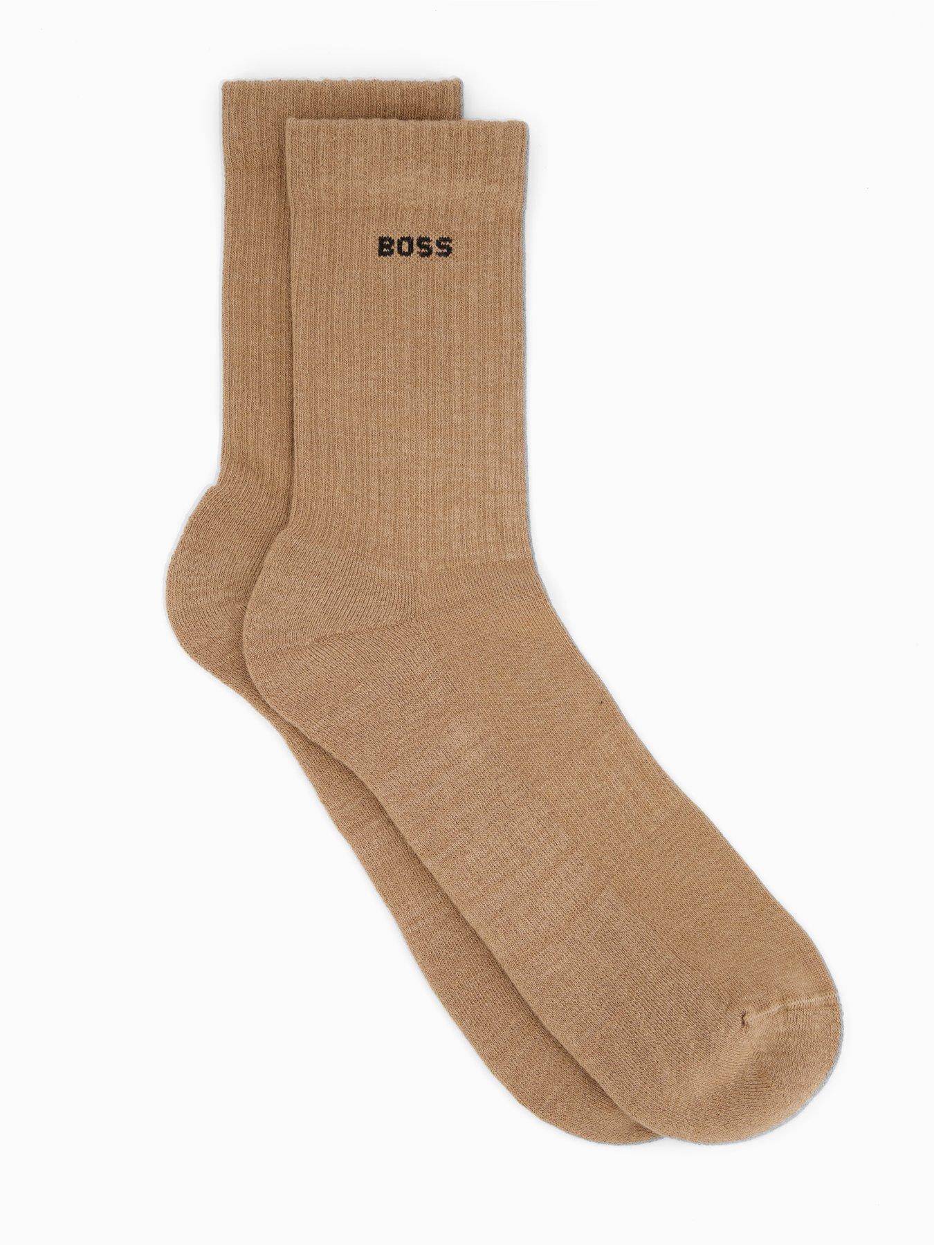 BOSS 3 Pack Vertical Line Crew Socks - Assorted | Very