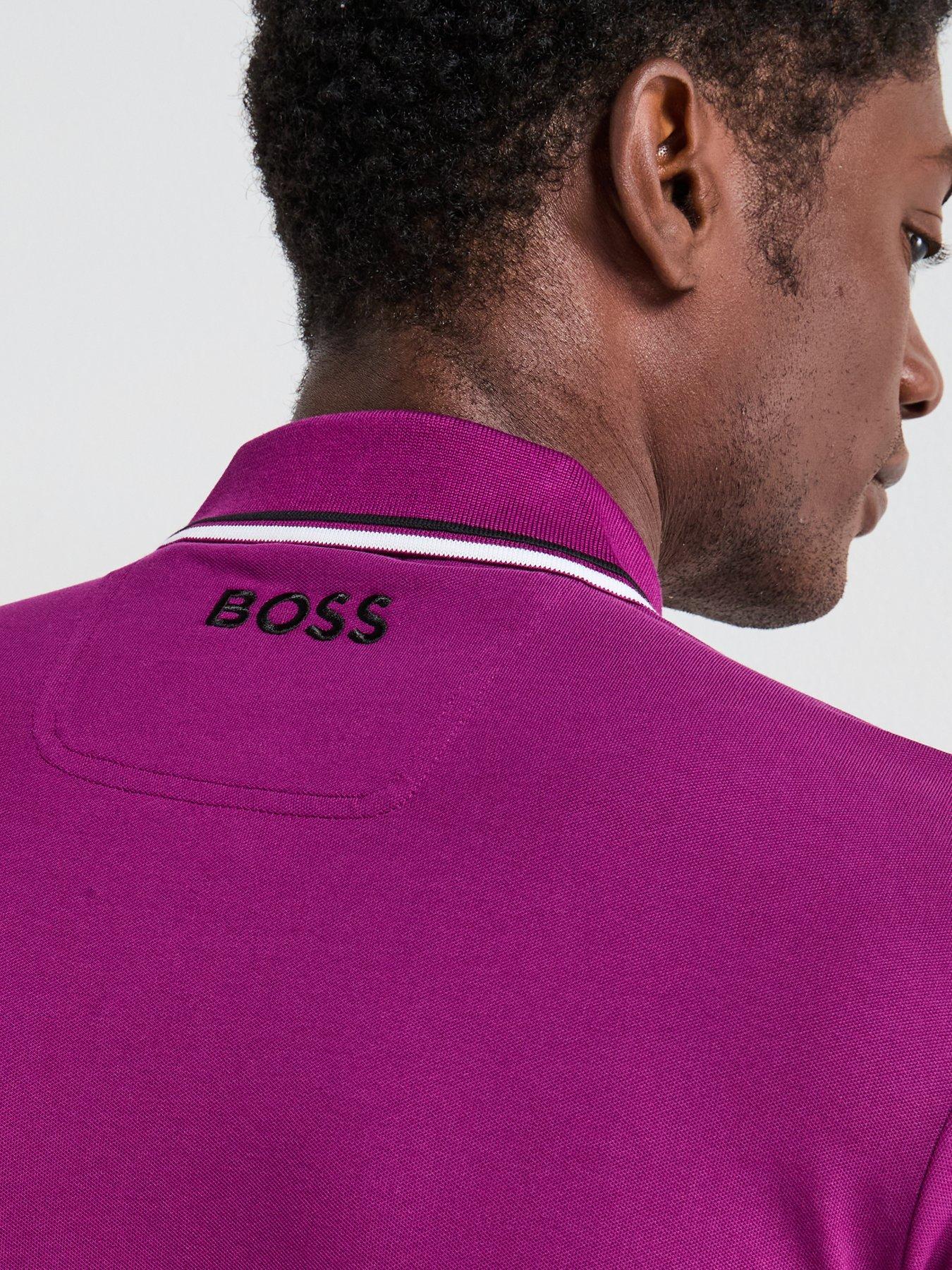 BOSS Mens Golf Paddy Pro - Purple | Very
