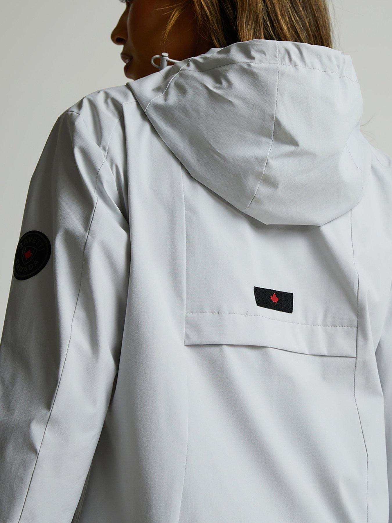 Zavetti Canada Cascella Boxy Lightweight Crop Jacket - Grey | Very