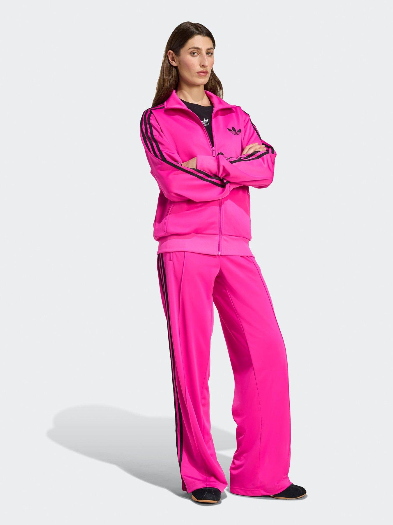 adidas Originals Women's Adicolor Firebird Tracksuit Bottoms - Pink | Very