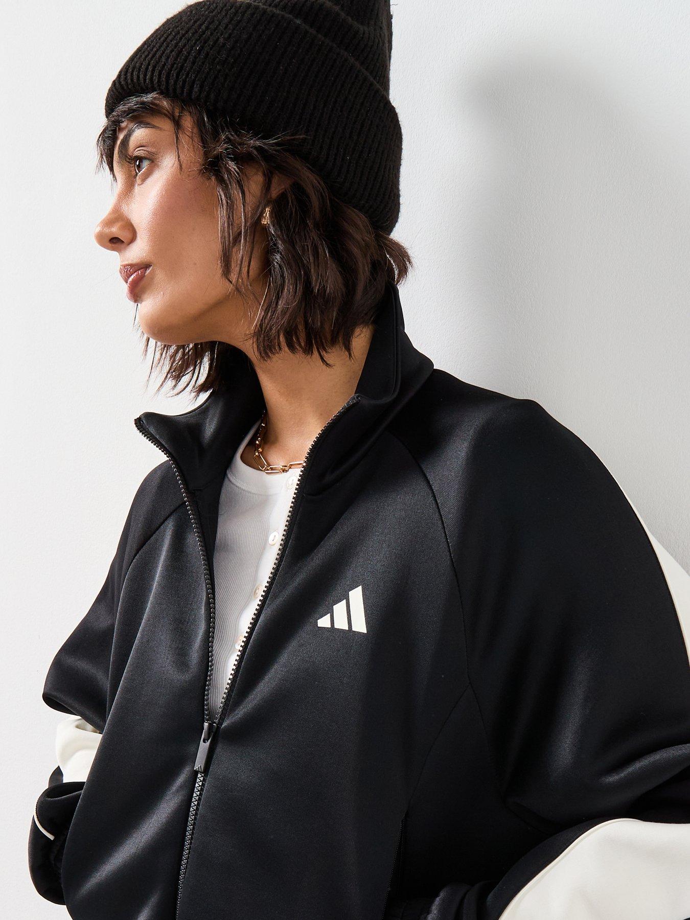adidas Sportswear Women's Stadium Tracksuit Top - Black | Very