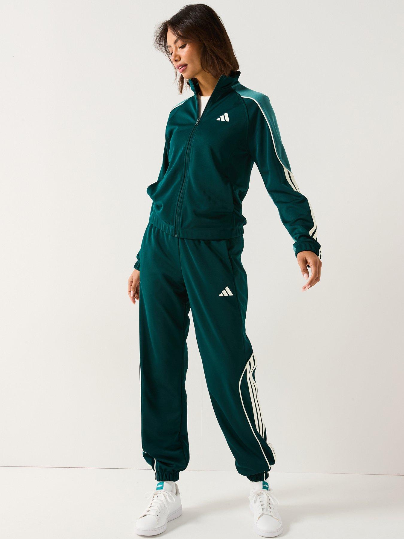 adidas Sportswear Women's Stadium Tracksuit - Green | Very