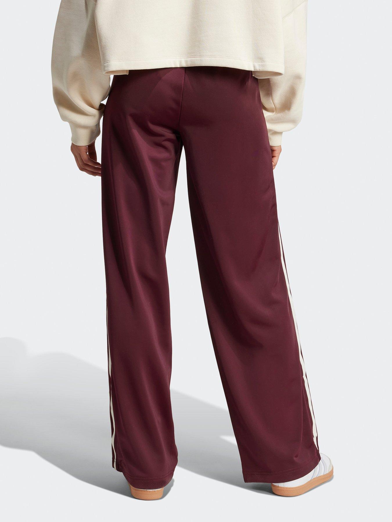 adidas Originals Womens Firebird Track Pants - Maroon | Very
