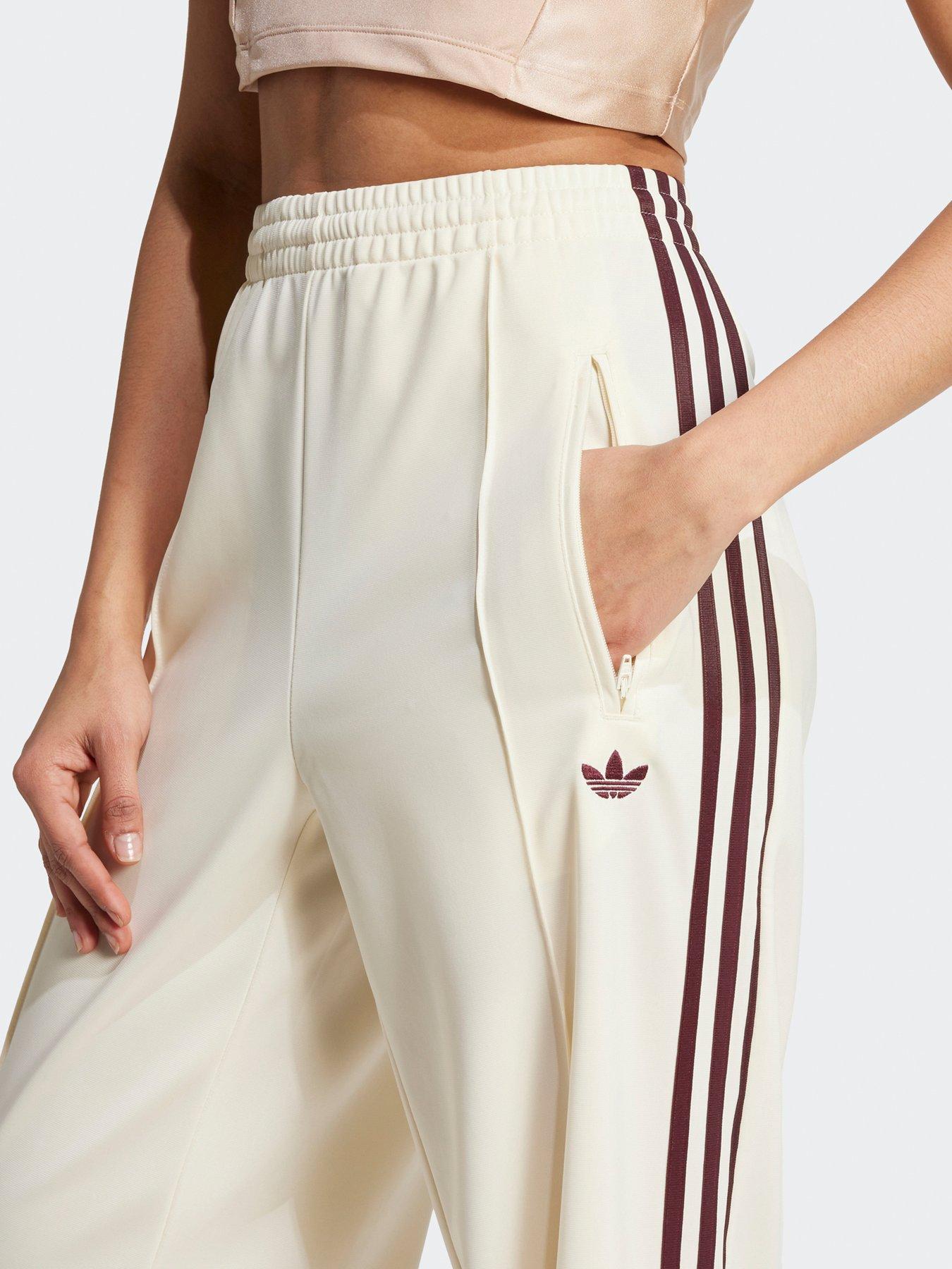 adidas Originals Womens Firebird Tracksuit Pants - Cream | Very