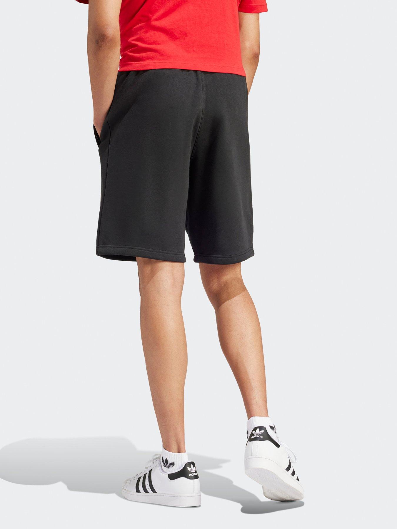 adidas Originals Men's Trefoil Essentials Shorts - Black | Very