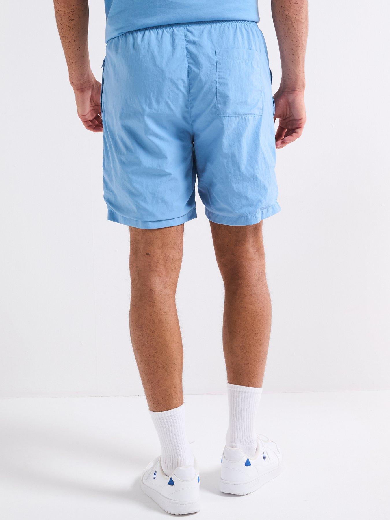 adidas Originals Men's Trefoil Essentials Woven Shorts - Blue | Very