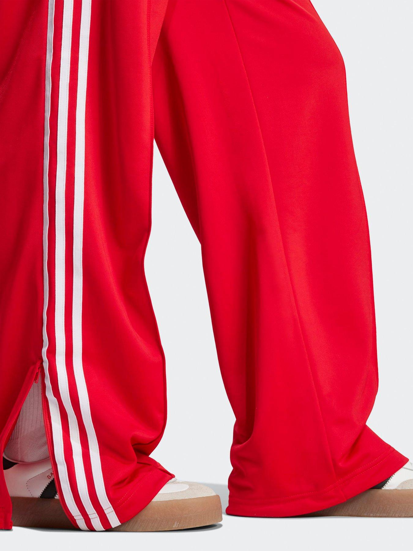 adidas Originals Womens Firebird Tracksuit Pant - Red/white | Very