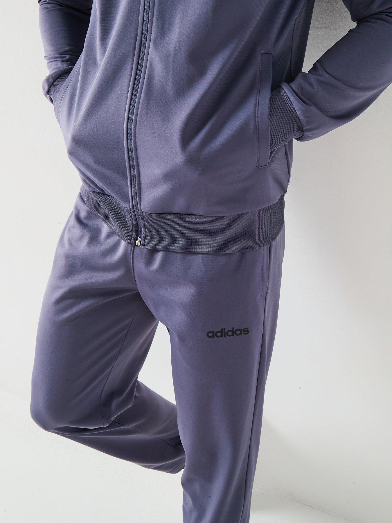 adidas Sportswear Men's Linear Tracksuit - Purple | Very