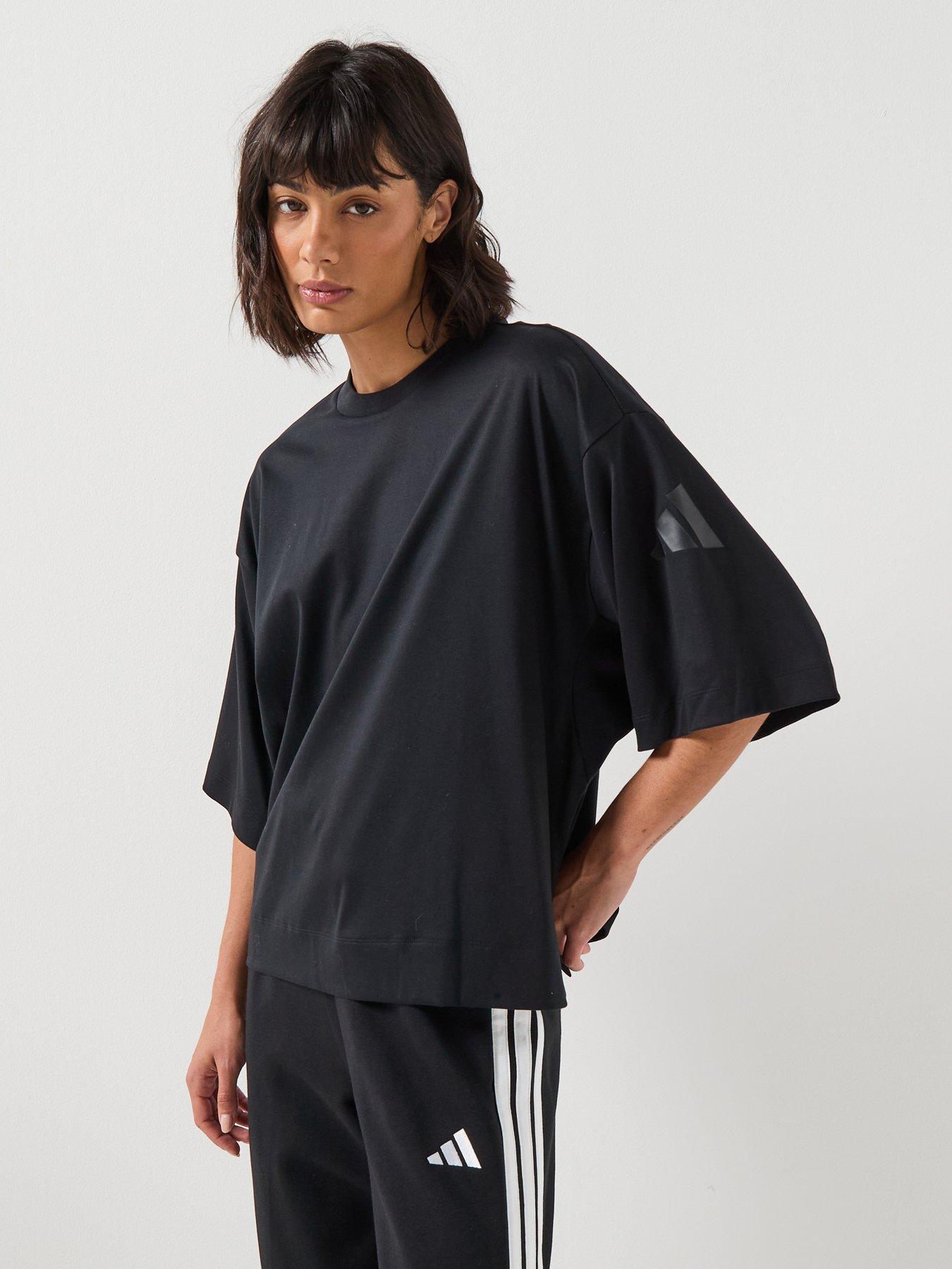 adidas Sportswear Women's All Szn Soft Lux Loose Tee - Black | Very