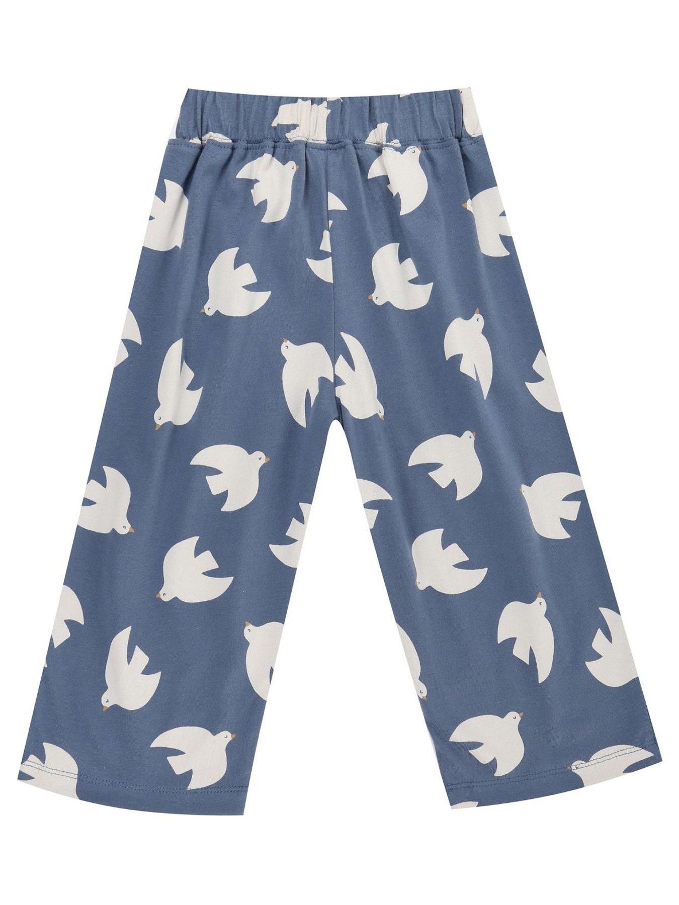 Turtledove London Kids Seagull Crop Trousers - Ocean | Very