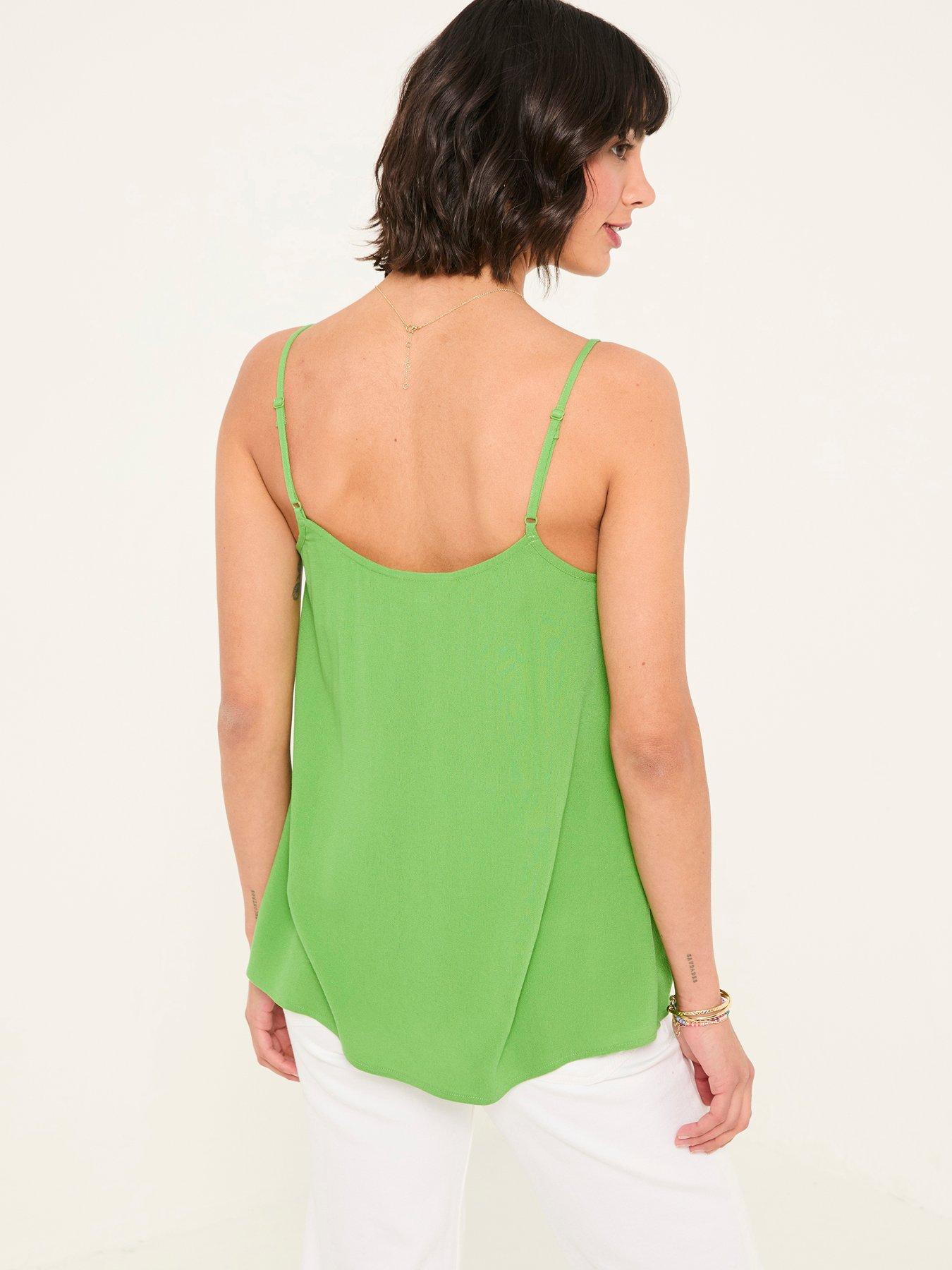 FatFace Sisley Cami - Green | Very
