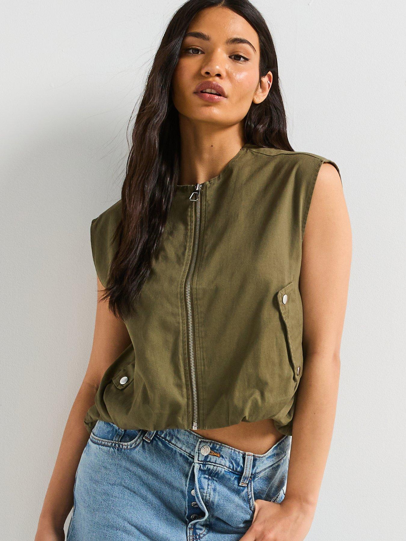 Only Waistcoat - Green | Very
