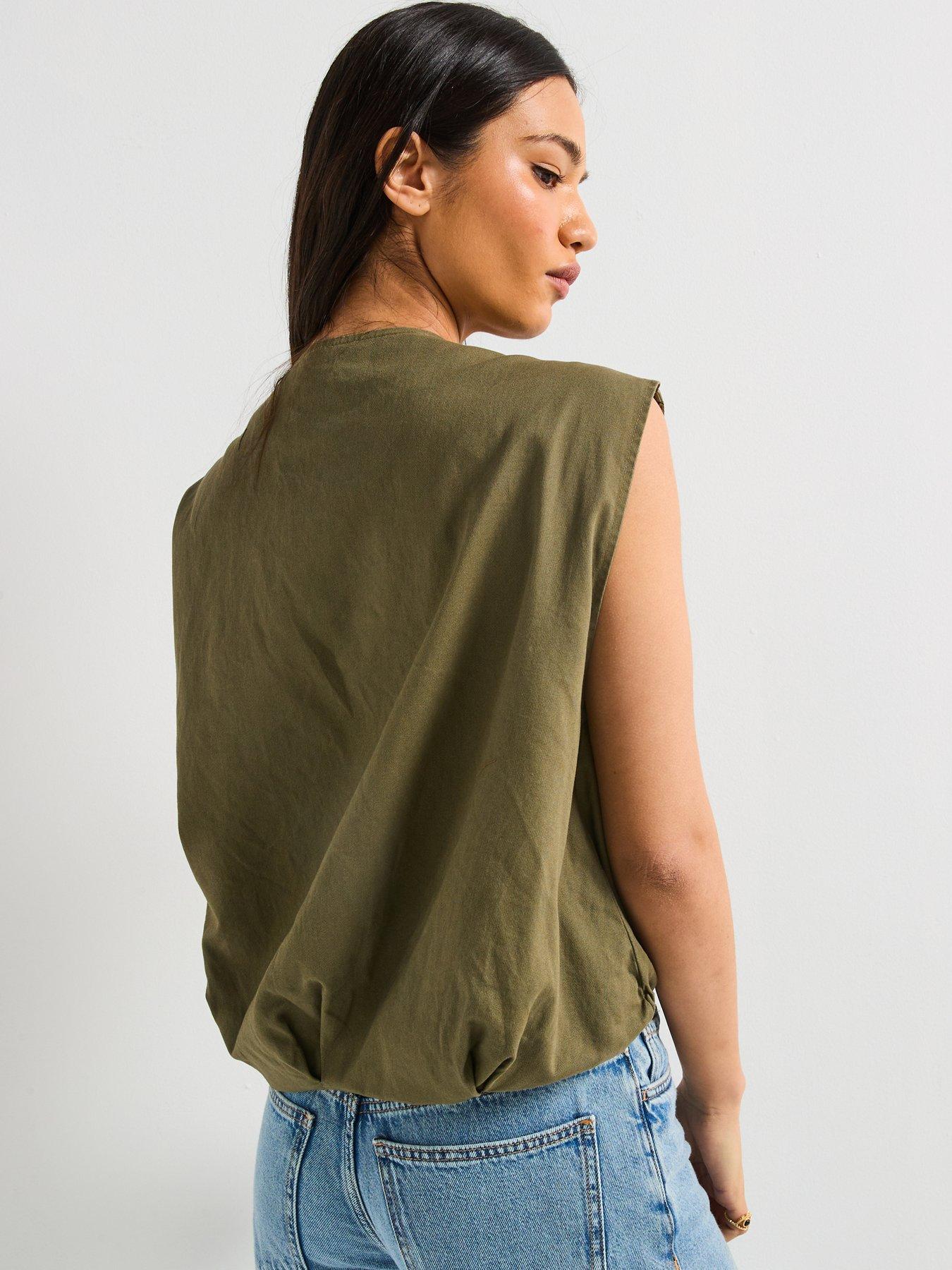 Only Waistcoat - Green | Very