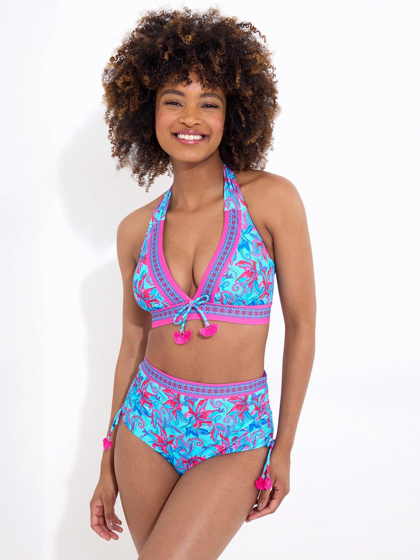 Joe Browns Lagoon Azure Swim Briefs - Azure Multi | Very