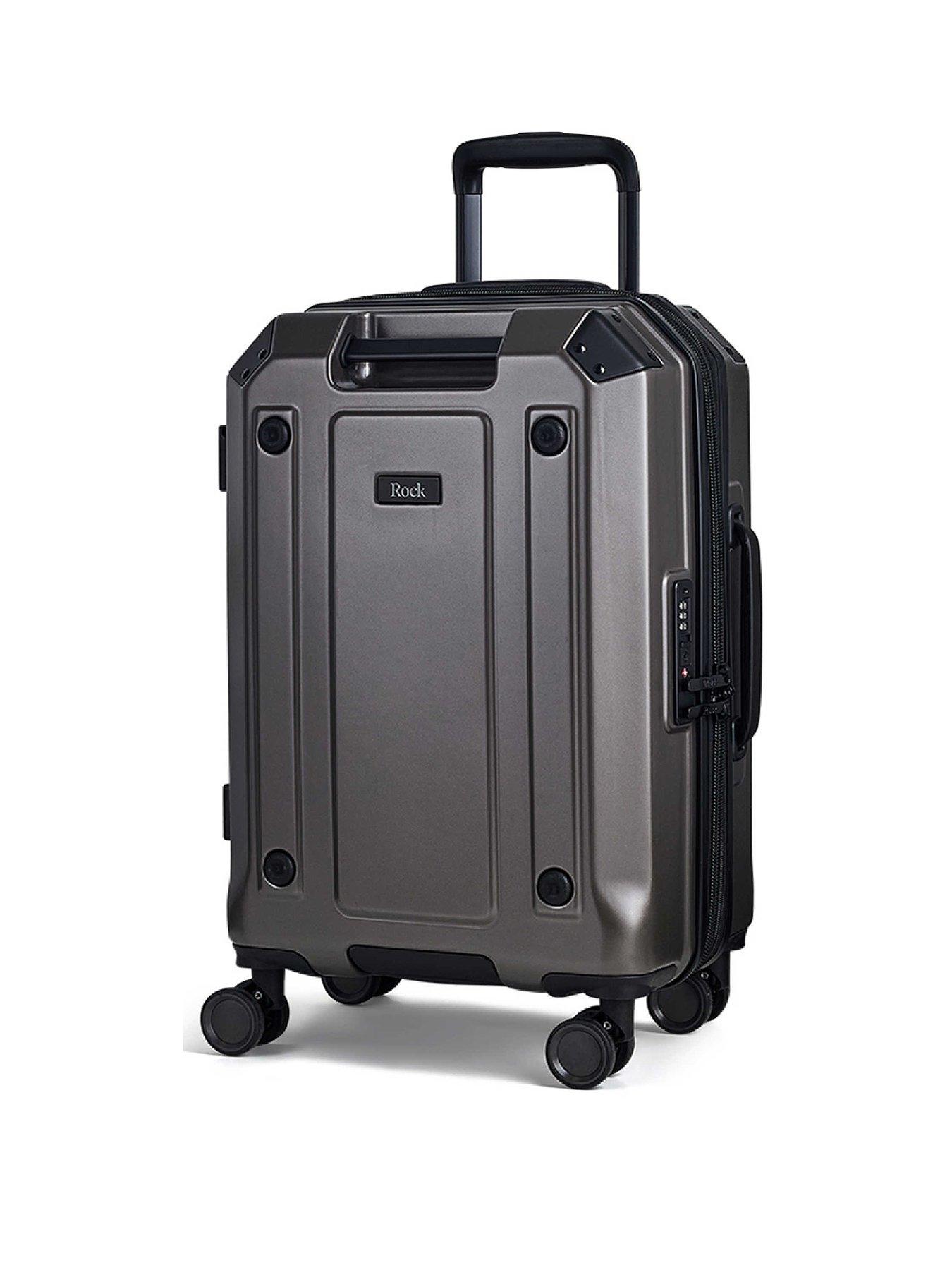 Rock Luggage Alpine Cabin Suitcase - Charcoal | Very