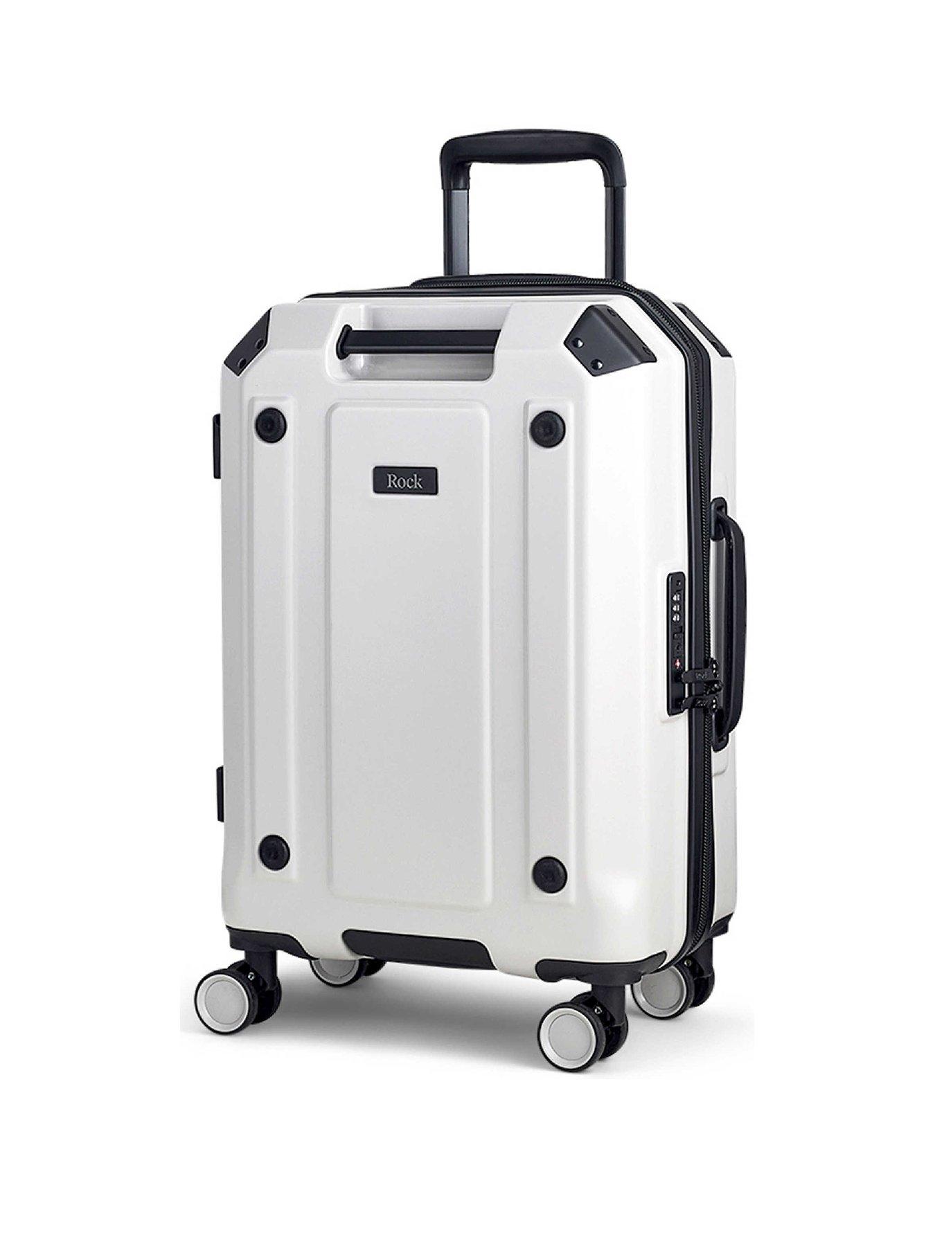 Rock Luggage Alpine Cabin Suitcase - White | Very
