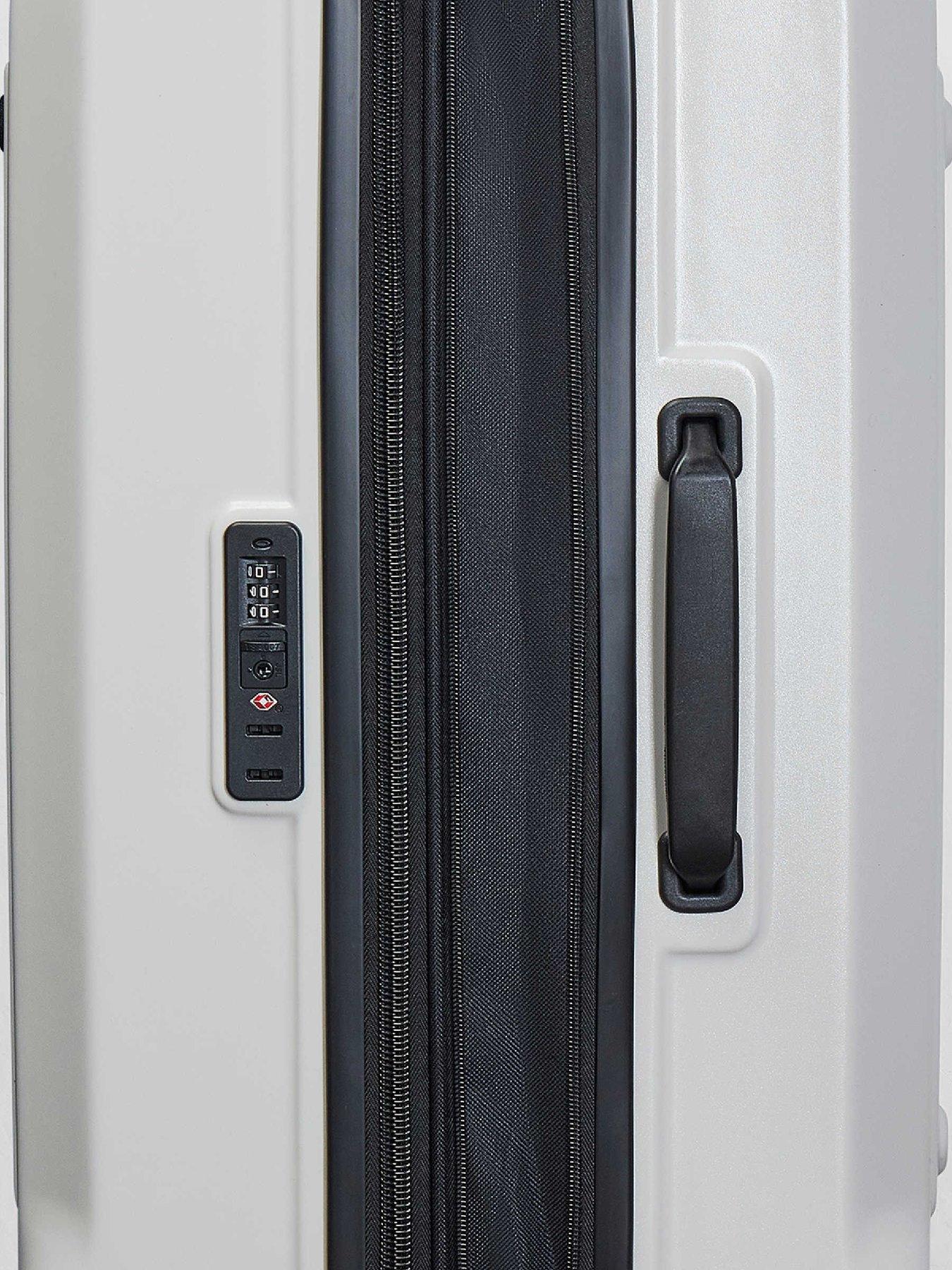 Rock Luggage Alpine 3-Piece Luggage Set - White | Very