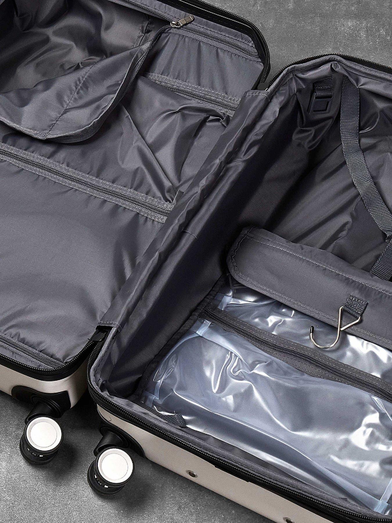 Rock Luggage Alpine 3-Piece Luggage Set - White | Very