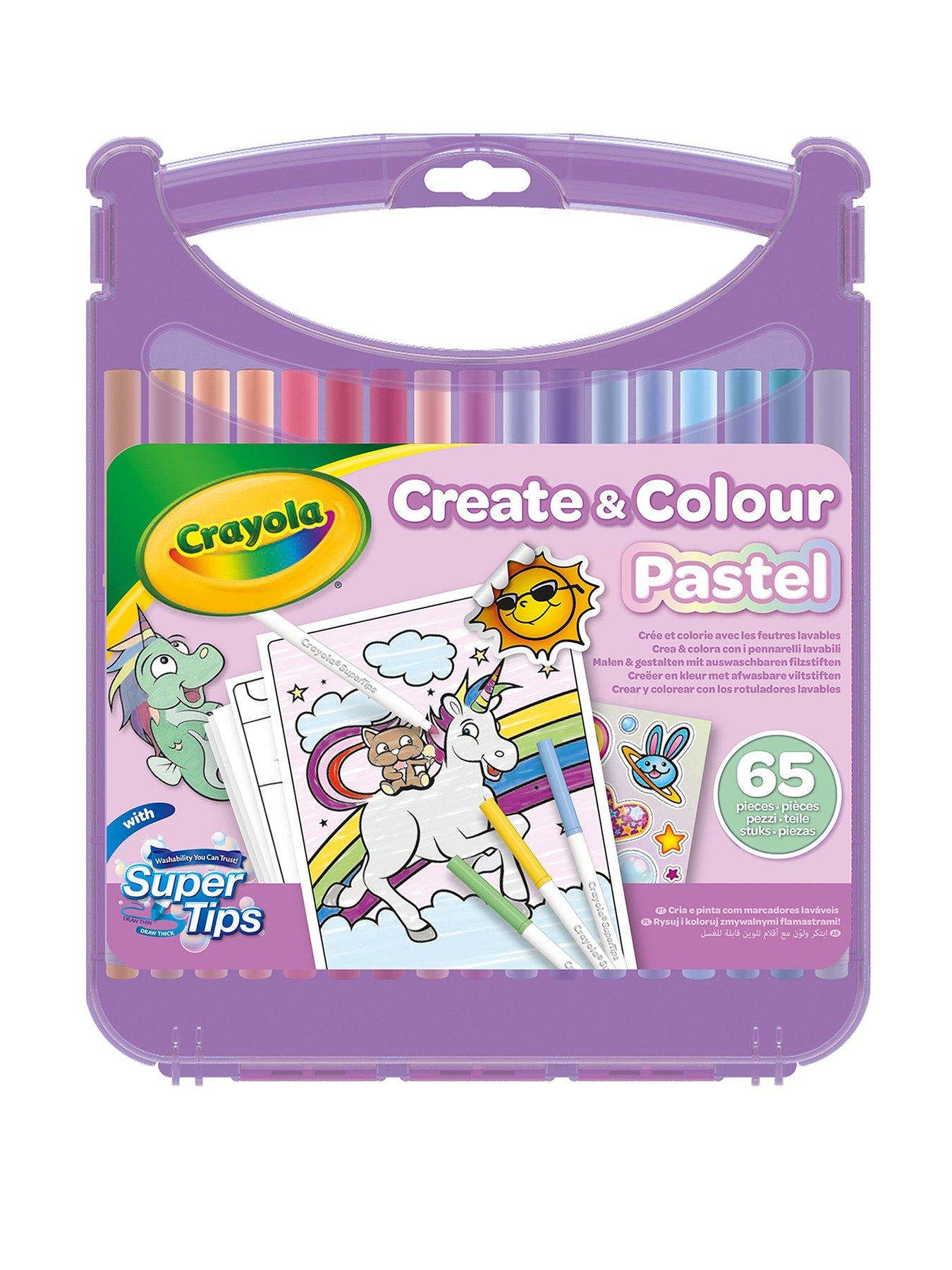 Crayola Pastel Create and Carry Case | Very