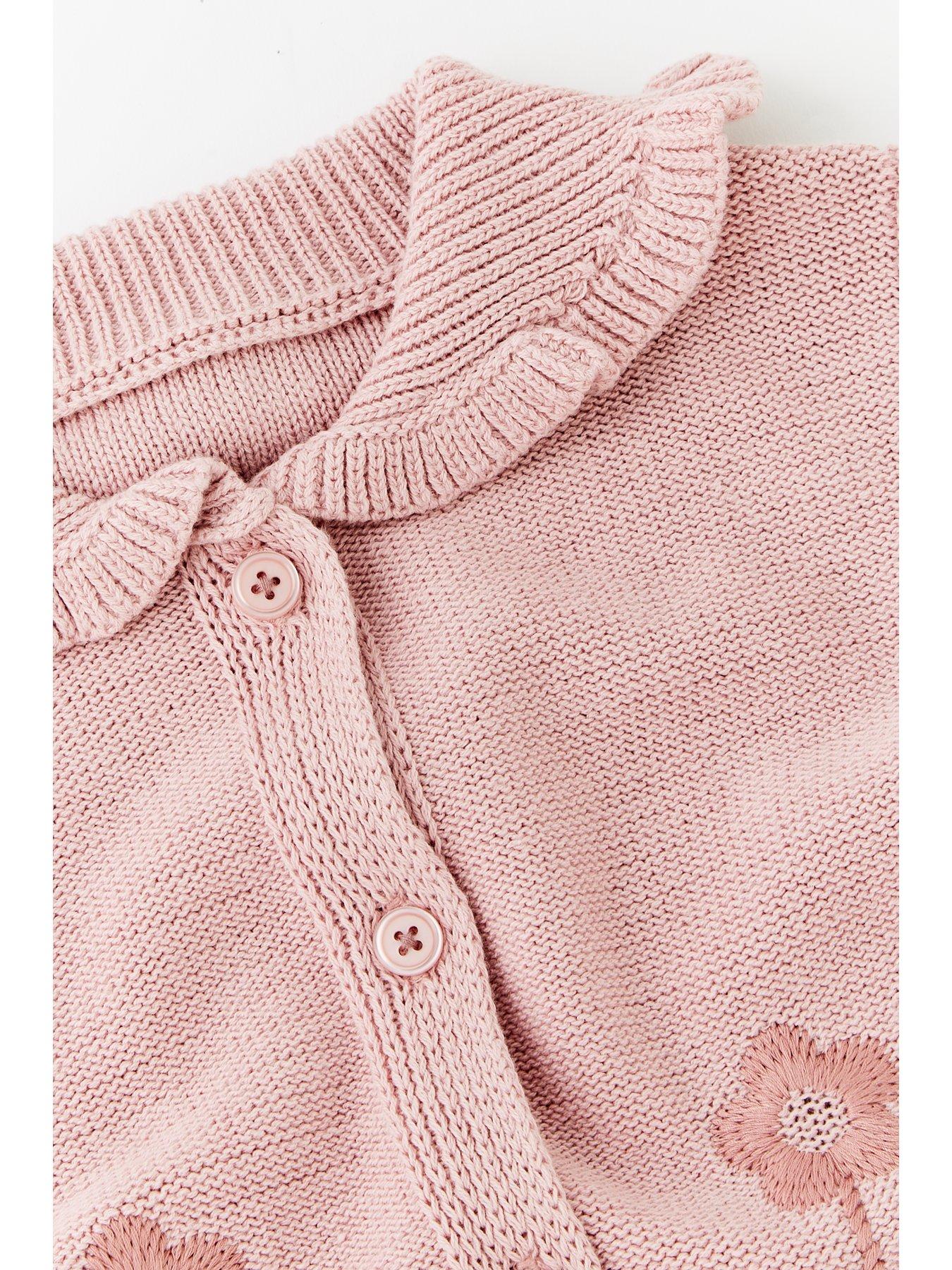 Mini V by Very Girls Printed Cardigan - Pink | Very