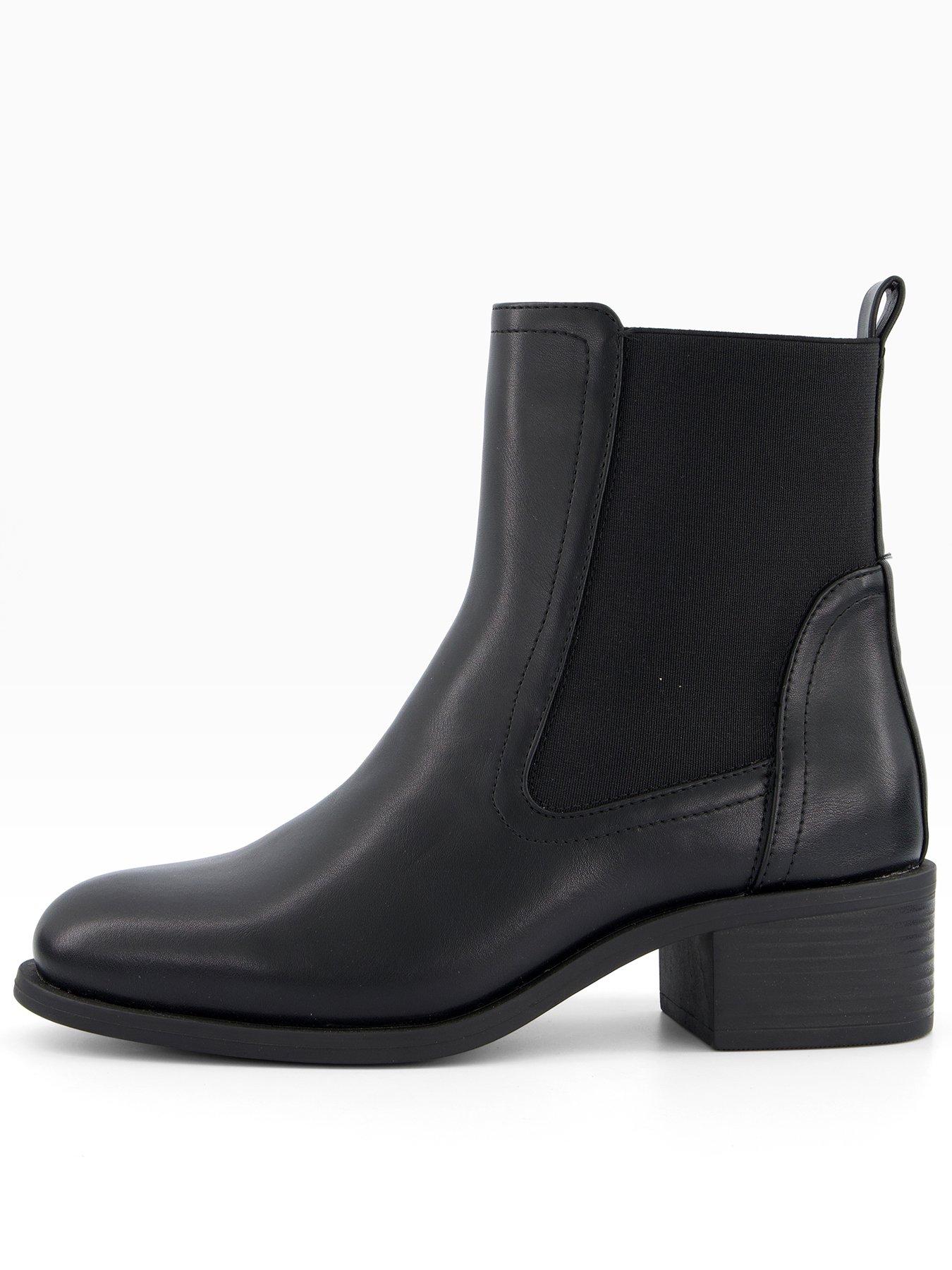 The Very Collection Extra Wide Fit Ankle Boot - Black | Very