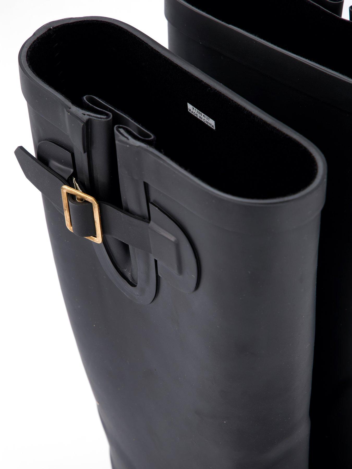 Elle Sport Tall Wellington Boot With Buckle - Black | Very