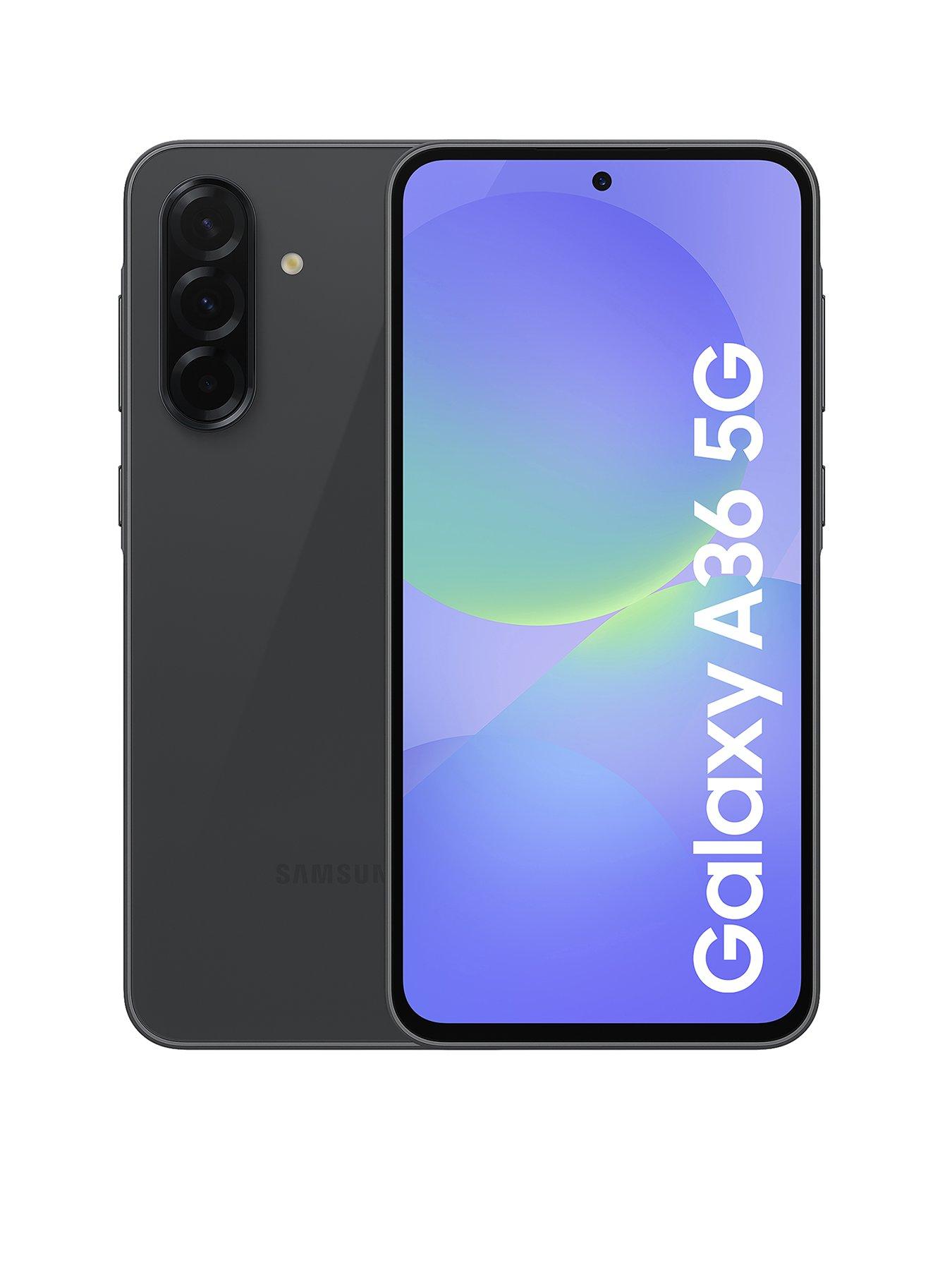 Mobile Phones | AI | Black | Android | Galaxy A36 | Technology & Gaming | Very