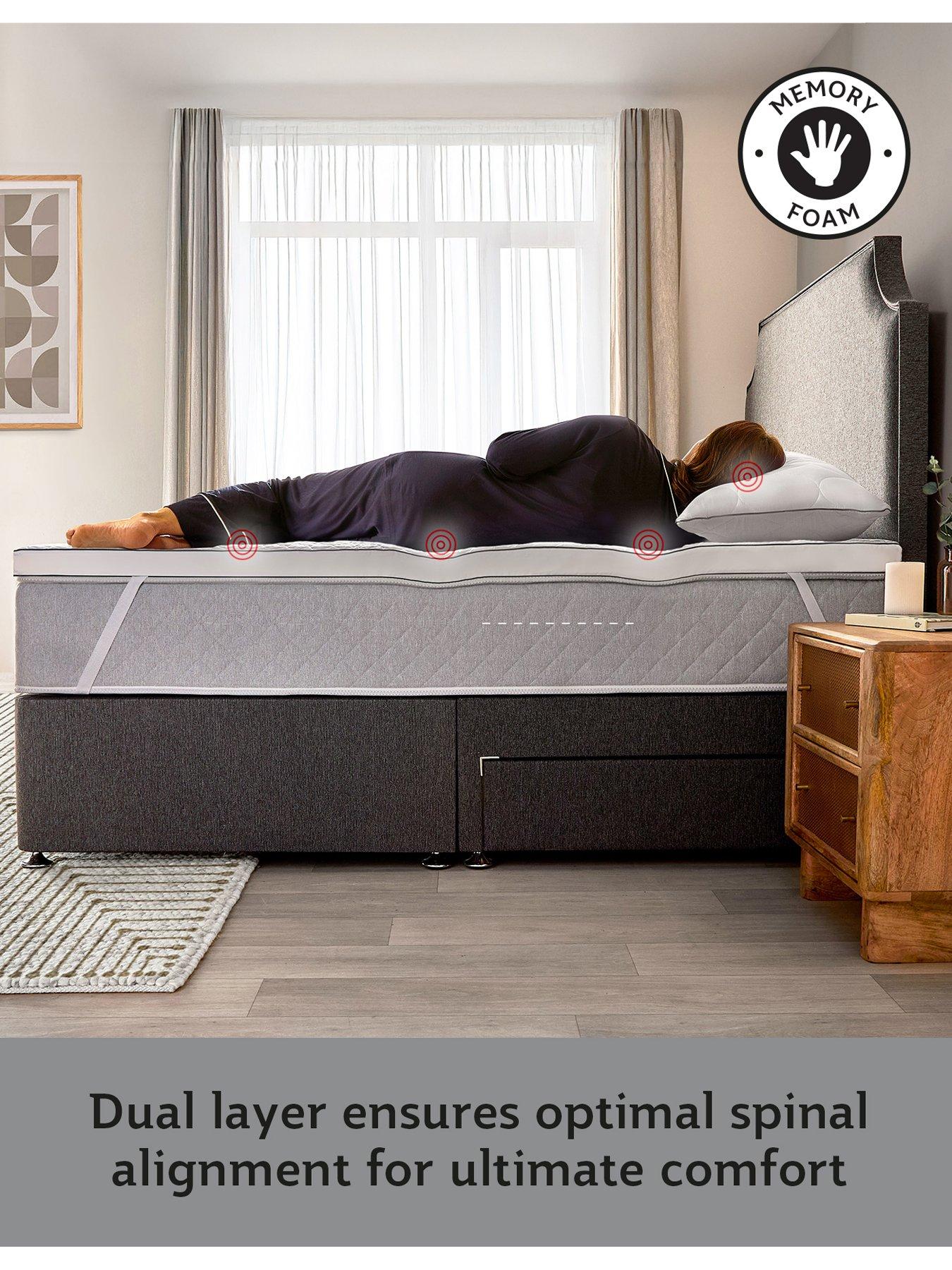 Sealy Side Sleeper Memory Foam Mattress Topper | Very
