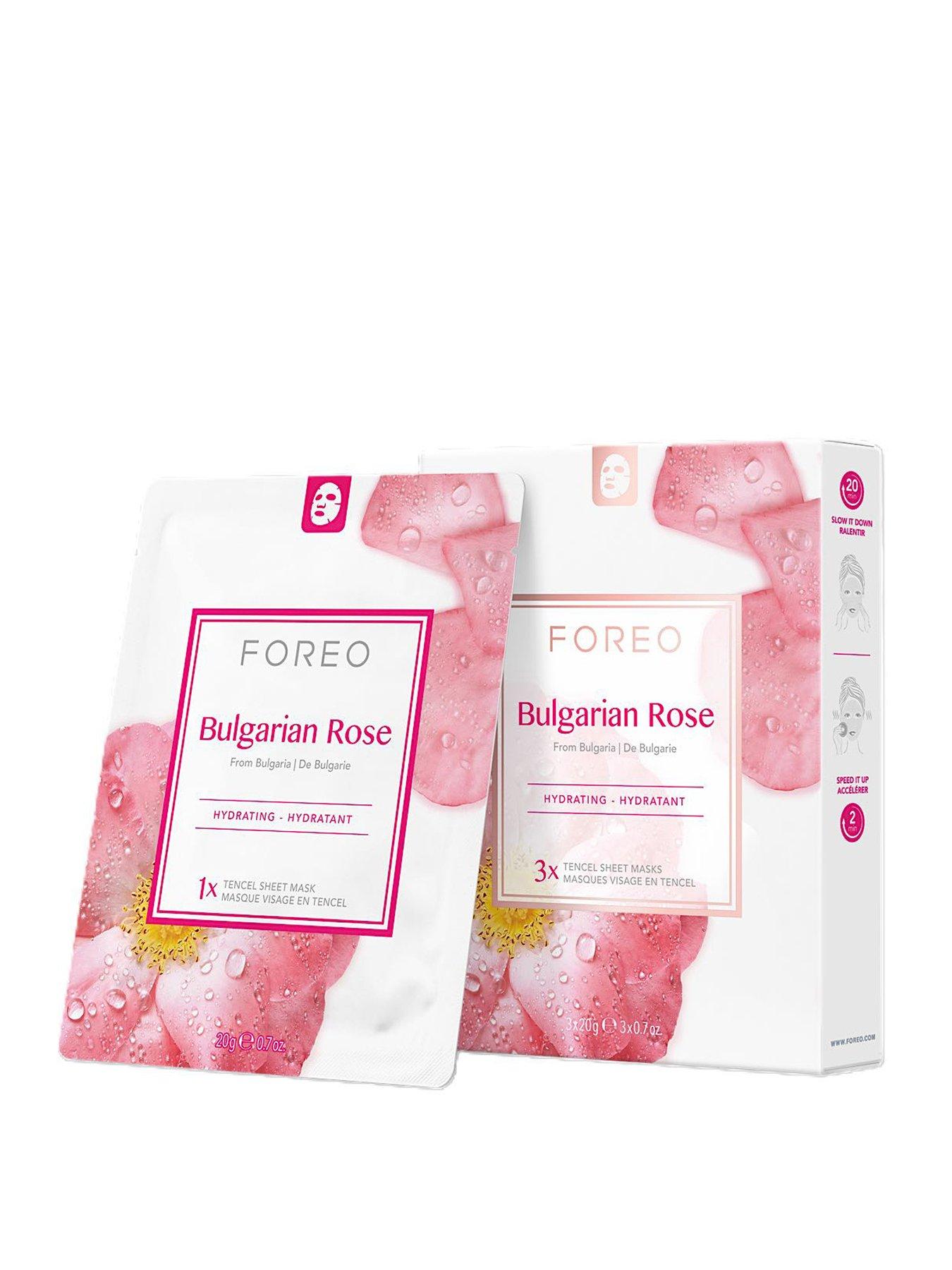 FOREO Farm to Face Masks x3 - Bulgarian Rose | Very