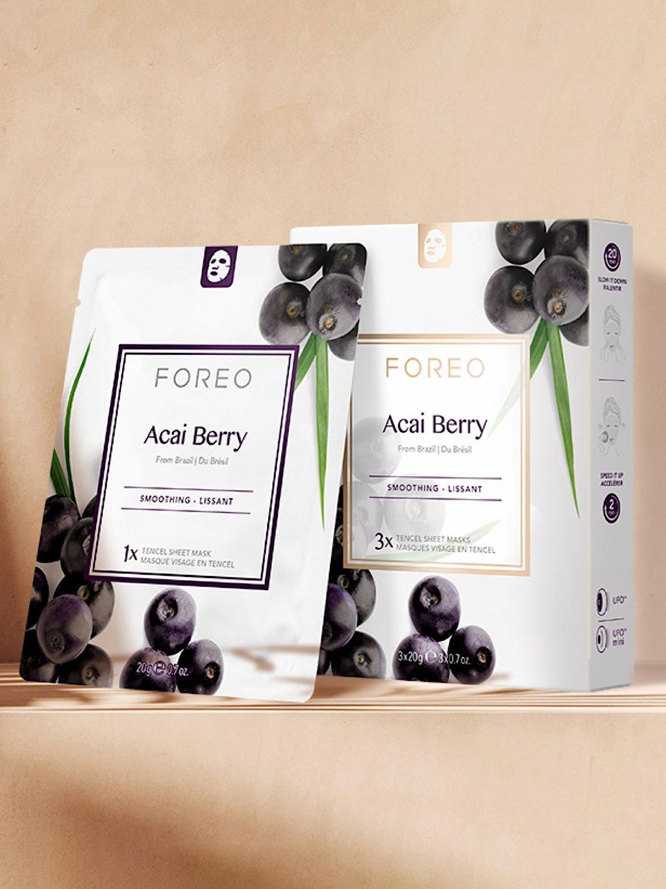 FOREO Farm to Face Masks x3 - Acai Berry | Very